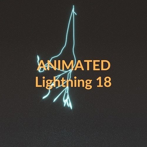 3D model Animated Lightning v18 VR / AR / low-poly | CGTrader