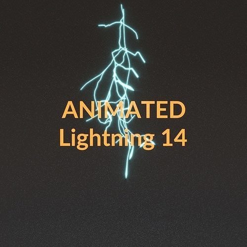 3D model Animated Lightning v14 VR / AR / low-poly | CGTrader