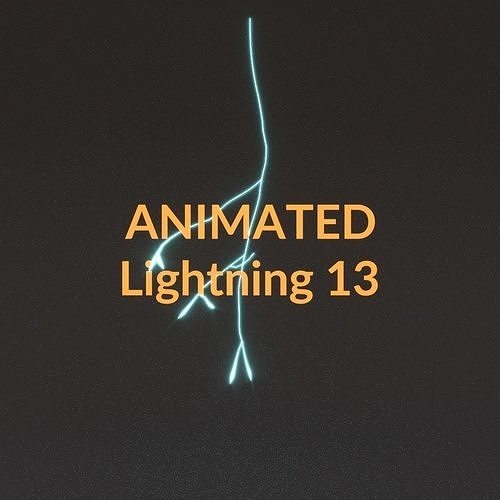 3D model Animated Lightning v13 VR / AR / low-poly | CGTrader