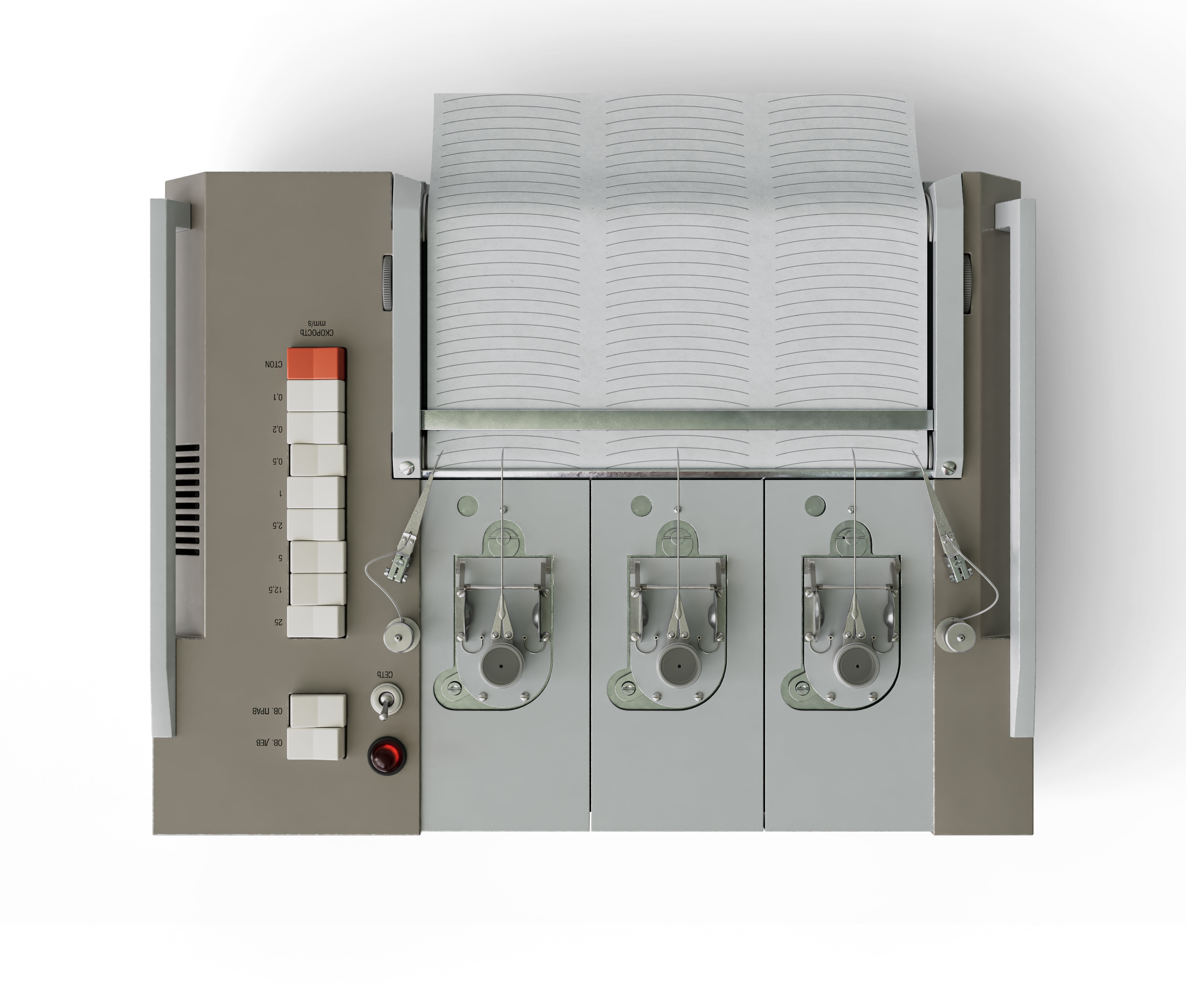 Russian Polygraph Machine 3D model | CGTrader