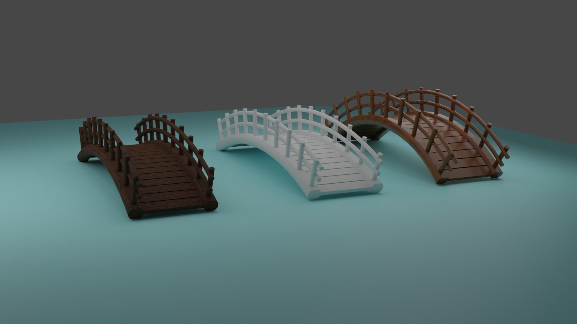 3D Bridge Model free VR / AR / low-poly 3D model | CGTrader