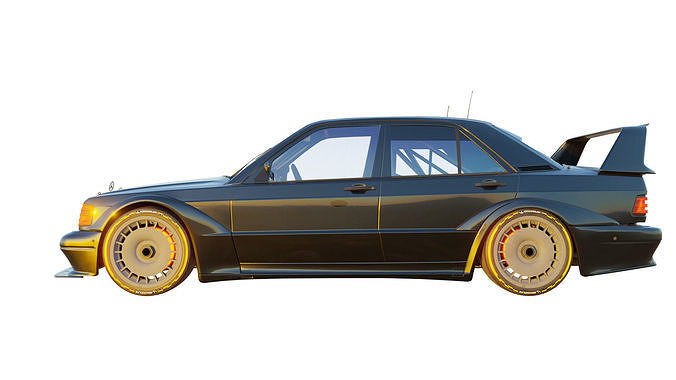 Mercedes 190E Evo2 DTM 3D model | CGTrader
