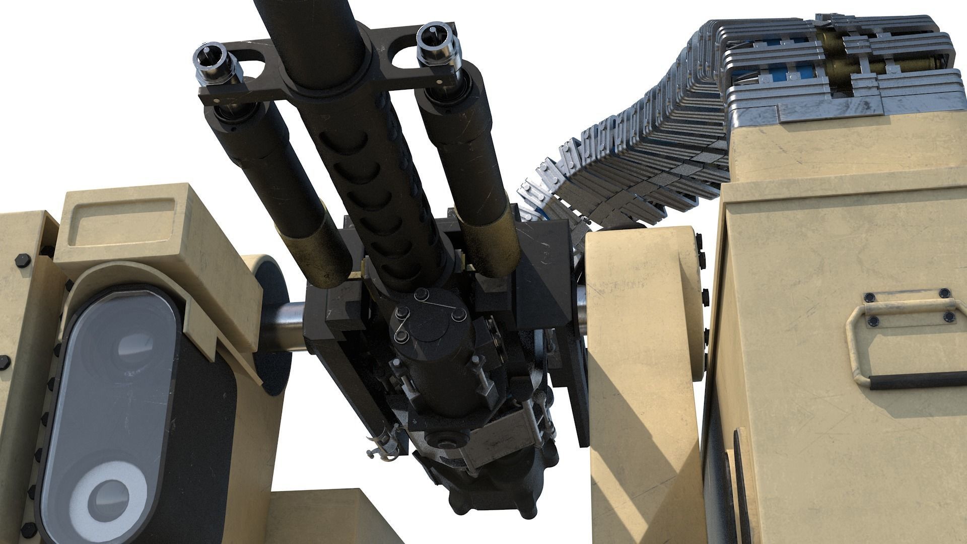 M230LF machine gun 3D model | CGTrader