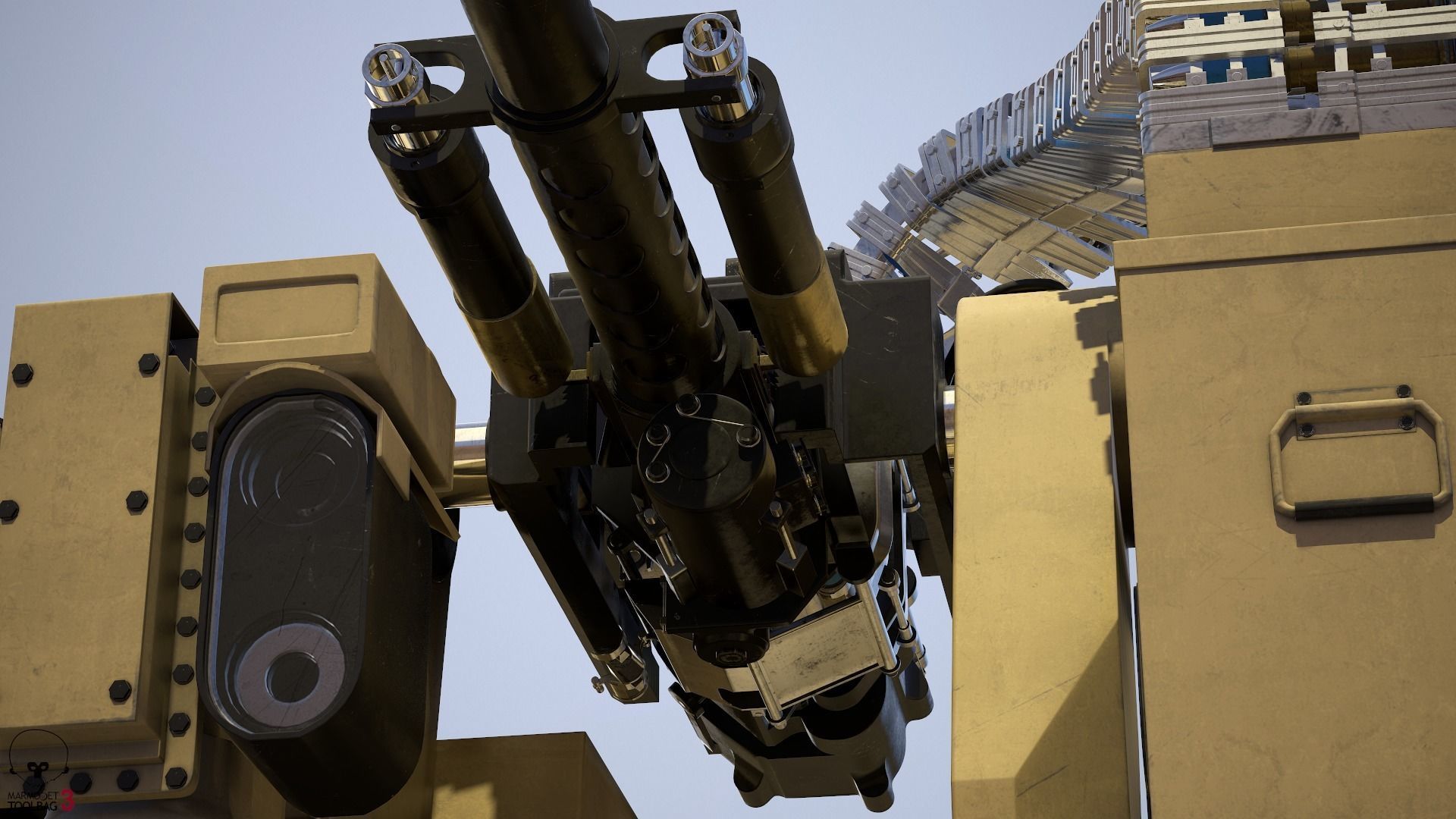 M230LF machine gun 3D model | CGTrader