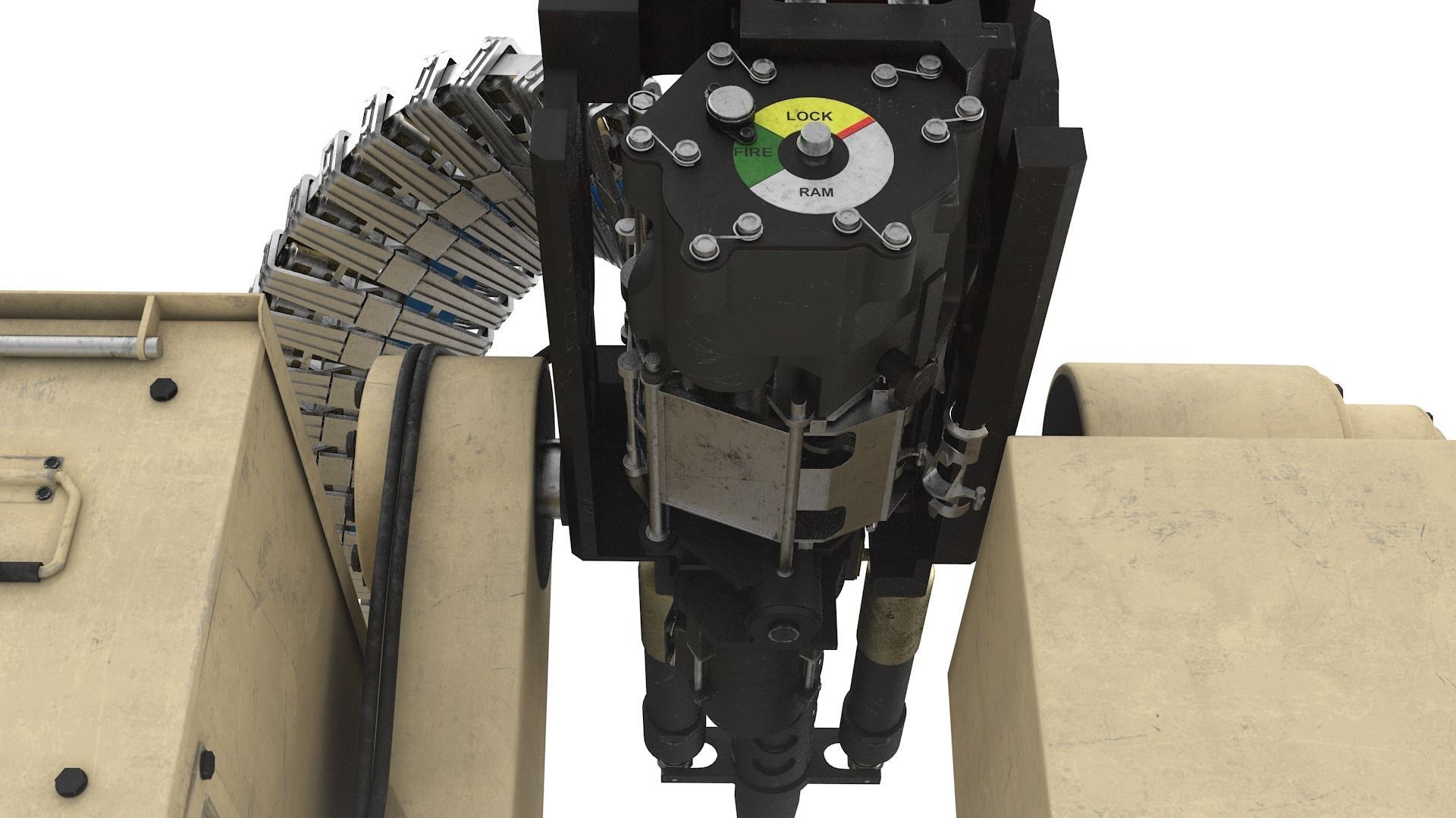 M230LF machine gun 3D model | CGTrader