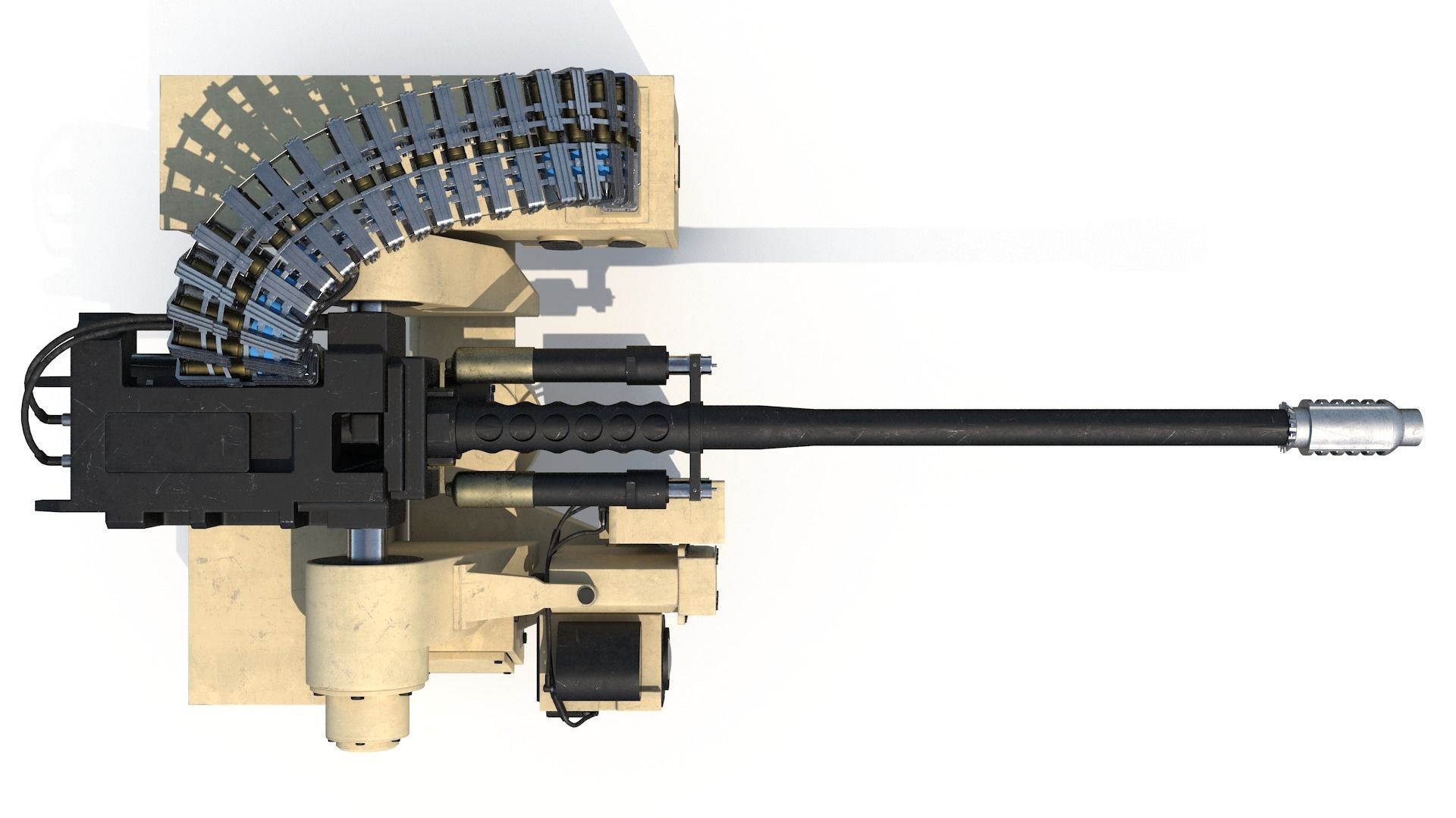 M230LF machine gun 3D model | CGTrader