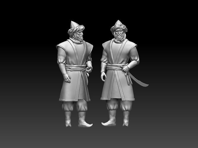 ARAB PEOPLE 3D model 3D printable | CGTrader