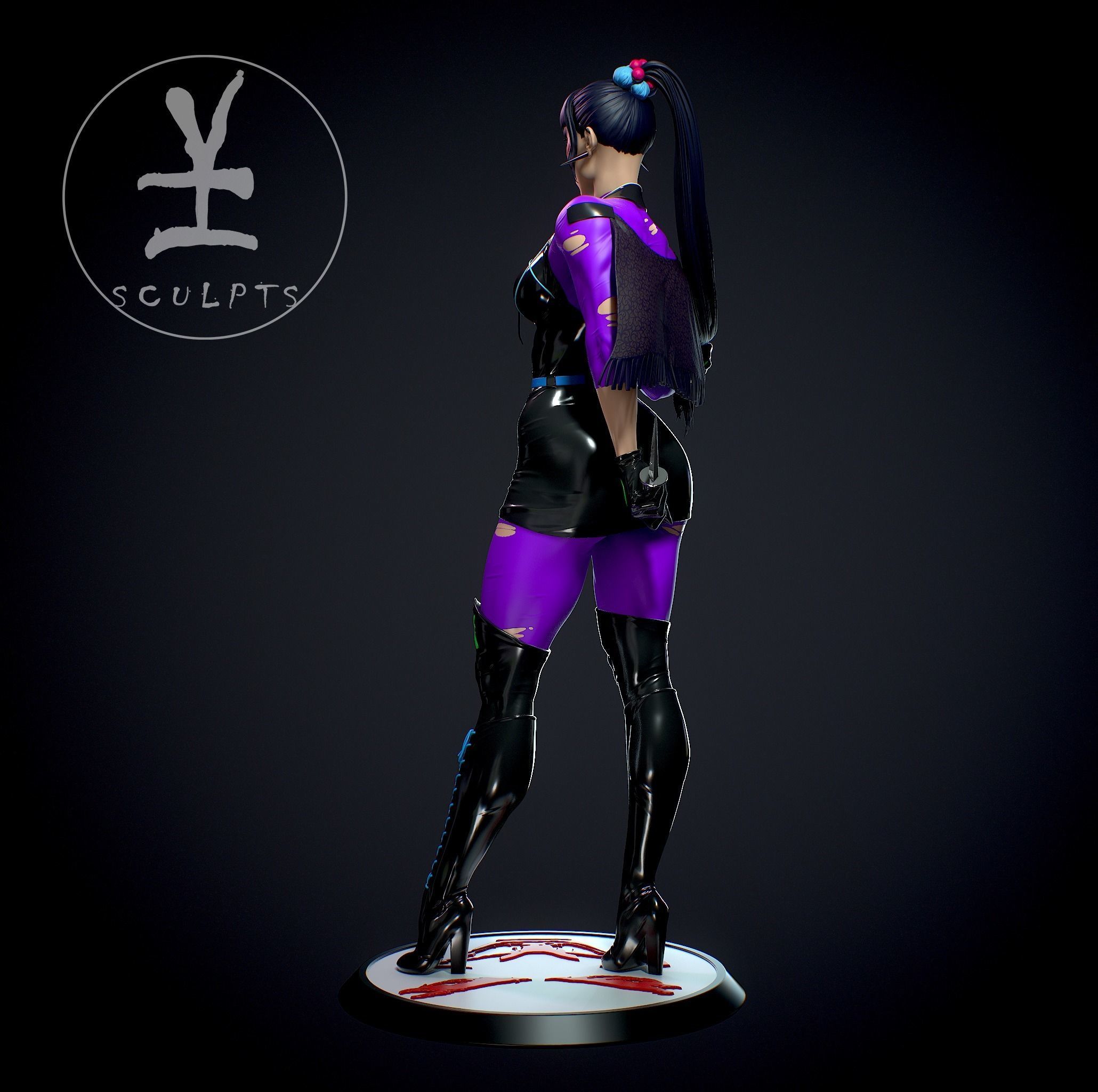 Punchline with NSFW 3D model 3D printable | CGTrader