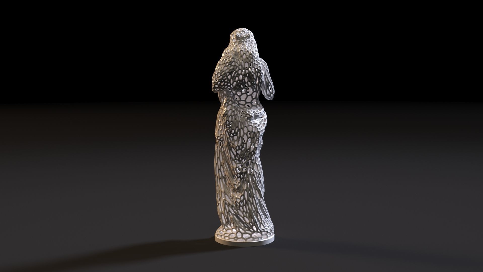 Figurine woman 3D model 3D printable | CGTrader