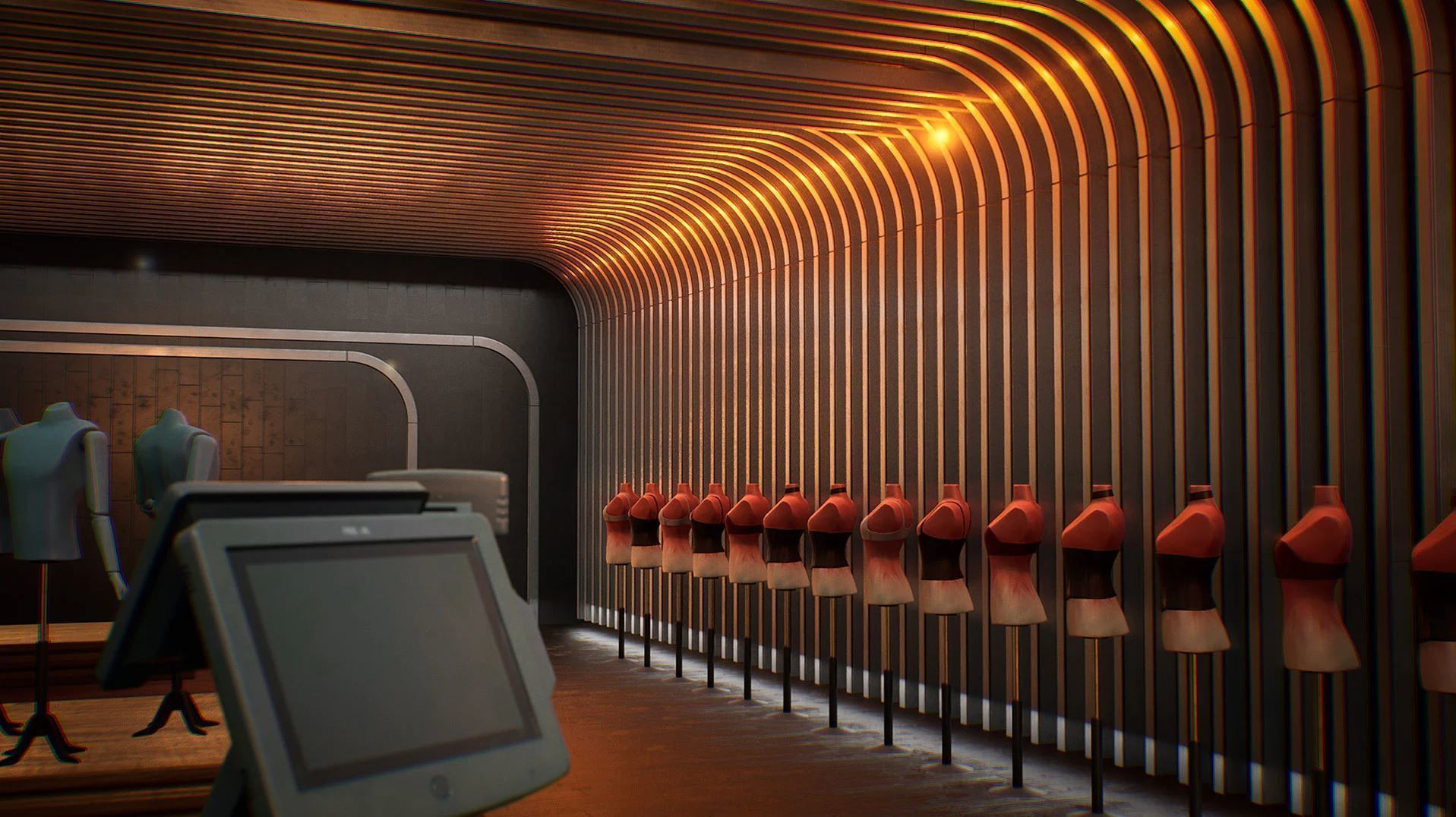 3D model Shopping Mall Environment Kit - UE VR / AR / low-poly | CGTrader