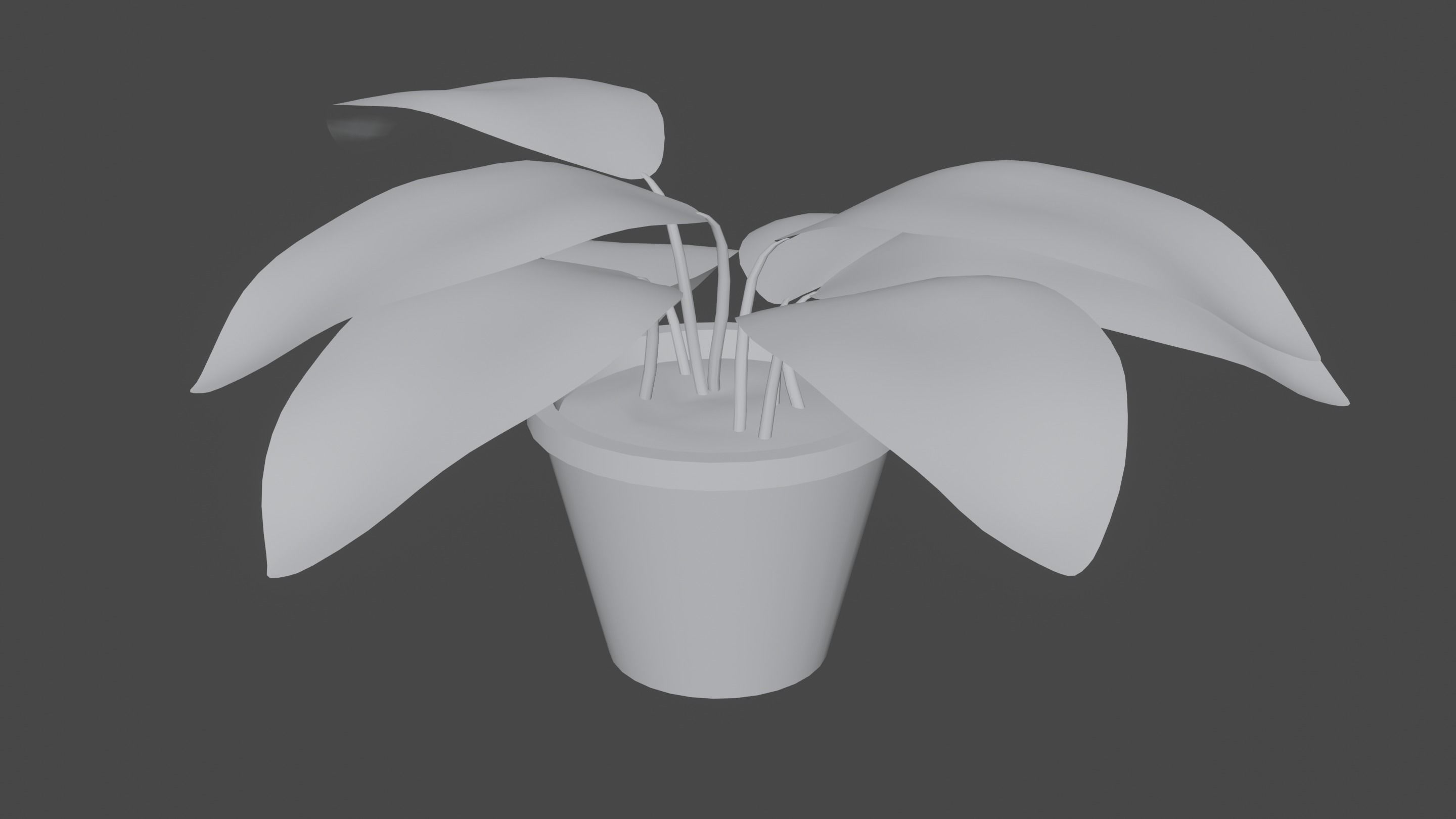 3D model Plant pot VR / AR / low-poly | CGTrader