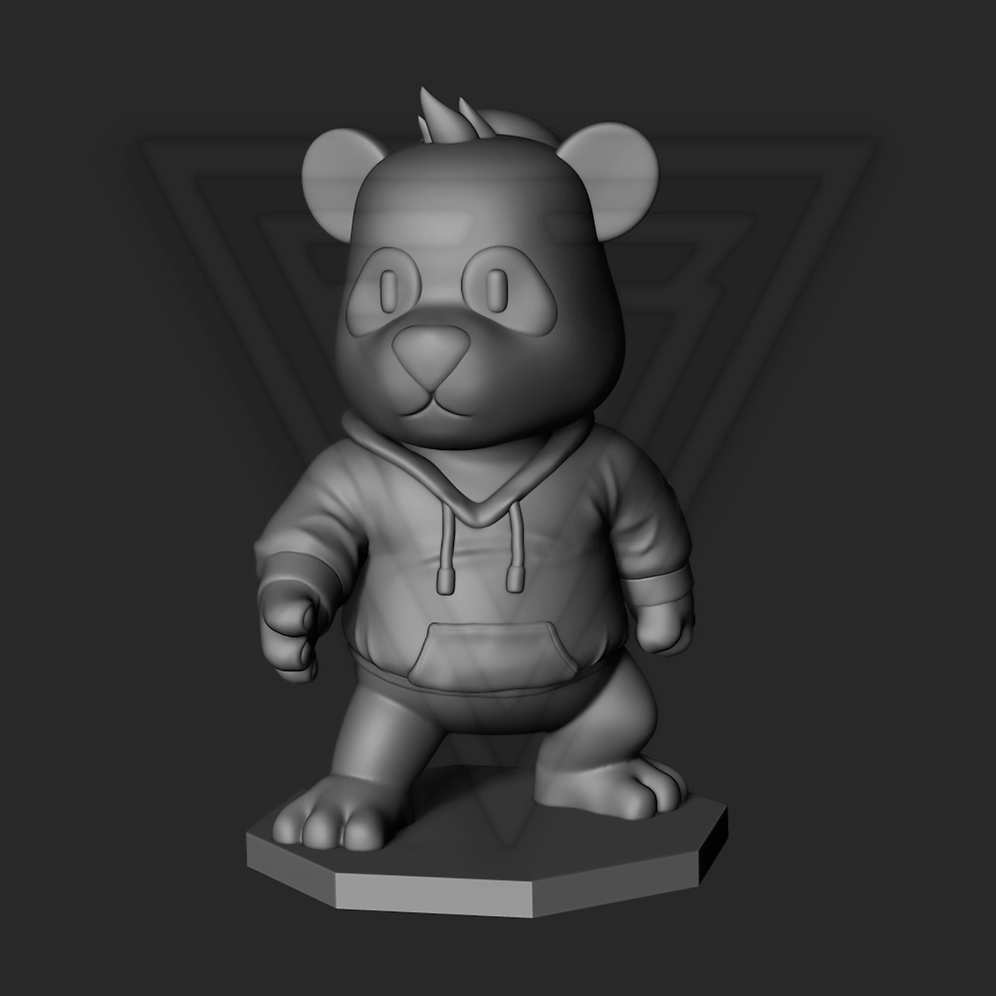 stumble guys Marshmellow 3D model 3D printable | CGTrader