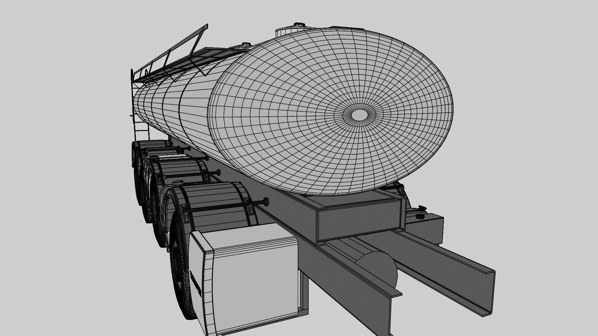 Fuel Truck 3D model | CGTrader