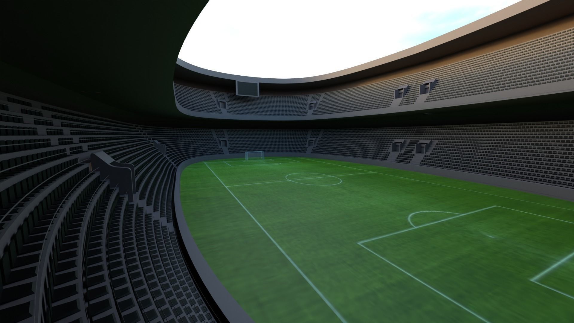 3D model Football Stadium VR / AR / low-poly | CGTrader