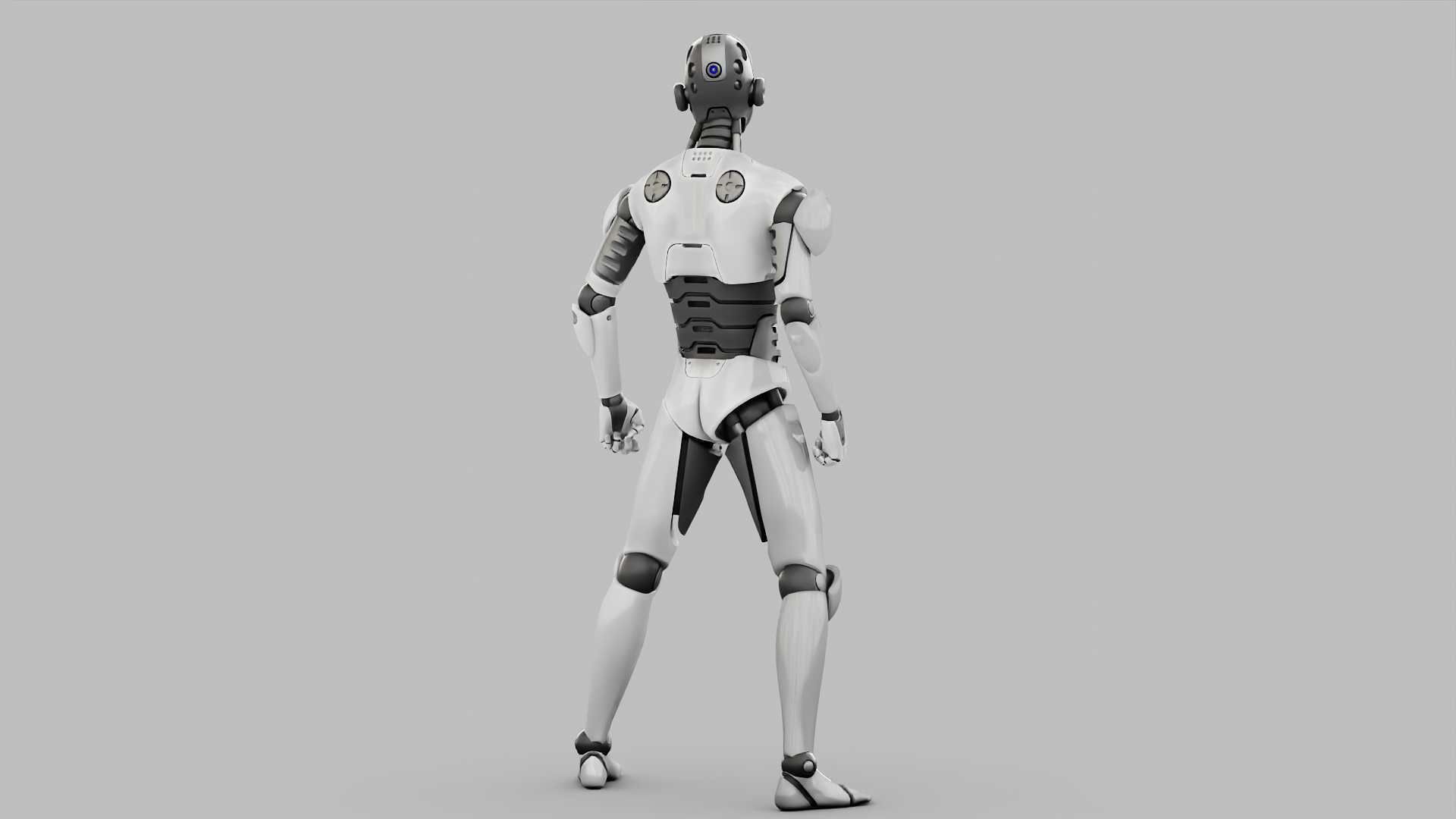 HUMANOID M-3000 RIGGED 3D model rigged | CGTrader