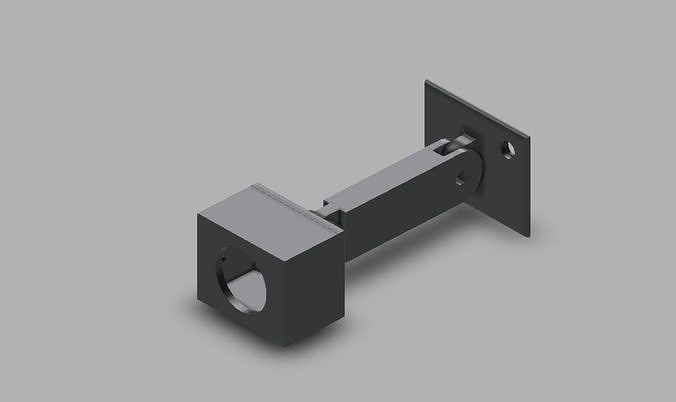 HC-SR501 Pir Wall Support 3D model 3D printable | CGTrader