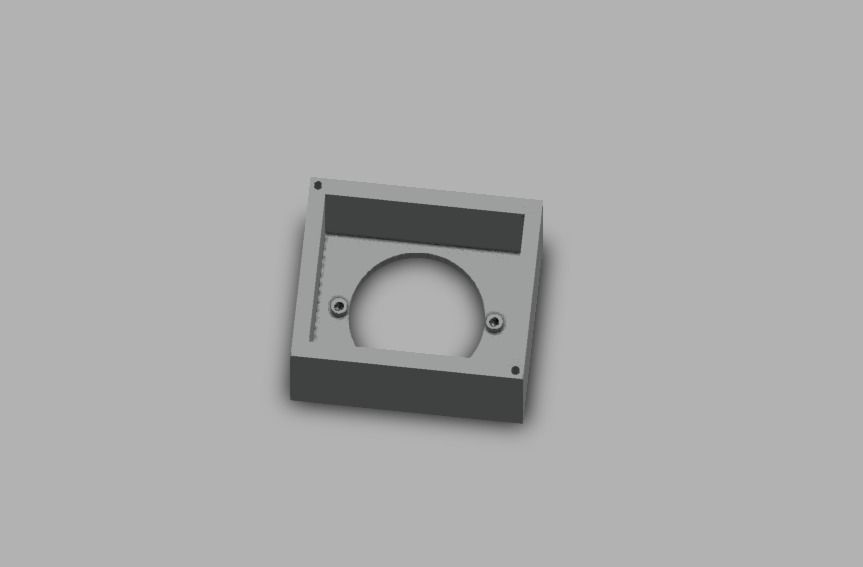HC-SR501 Pir Wall Support 3D model 3D printable | CGTrader
