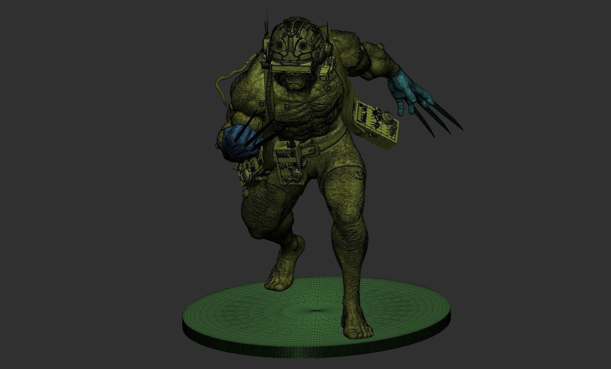 Wolverine Concept Full Body - FanArt - 3D Print ready Asset 3D model 3D ...