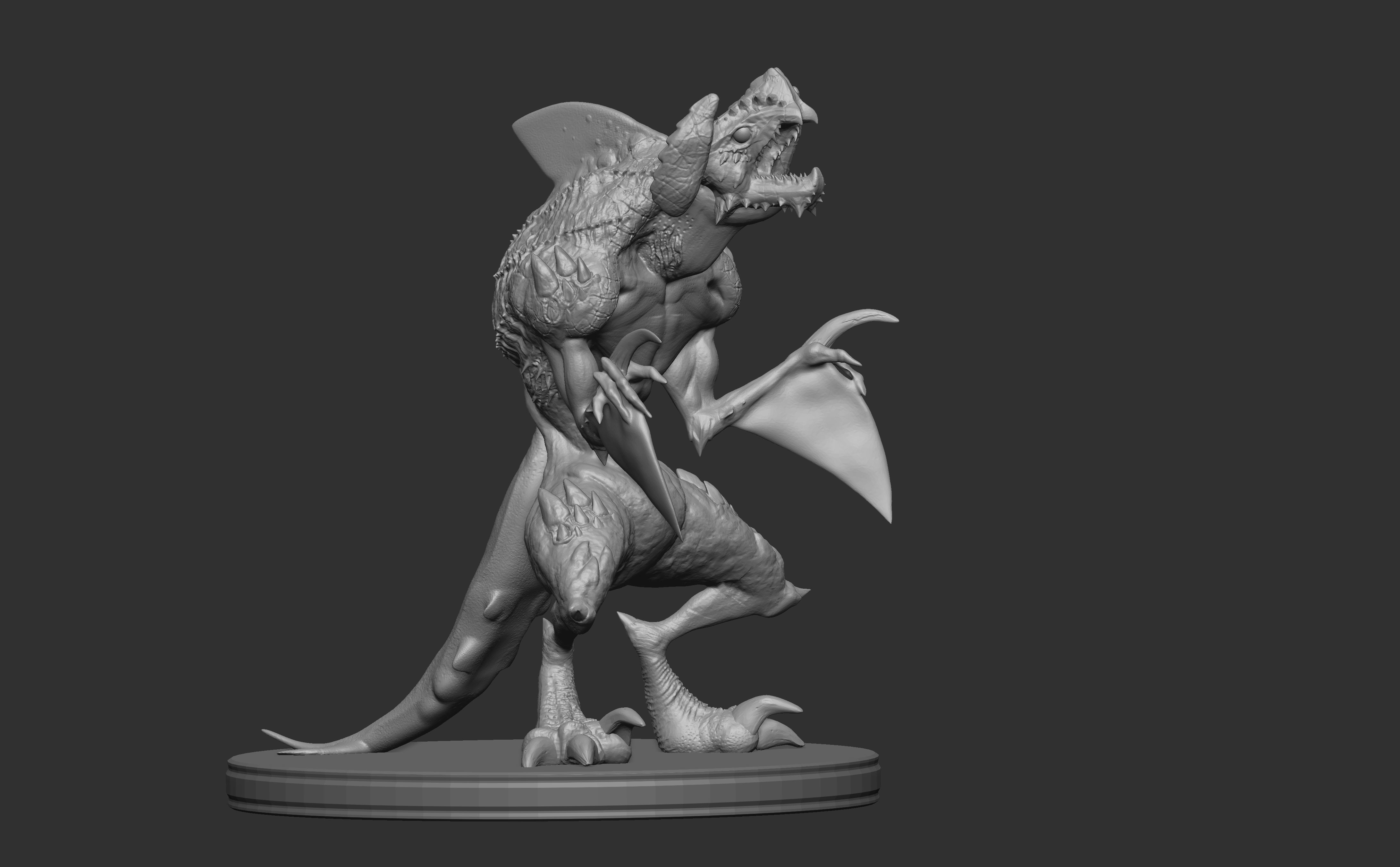 Garchomp - Pokemon - fan Art conccept - evolution 3D model 3D printable ...