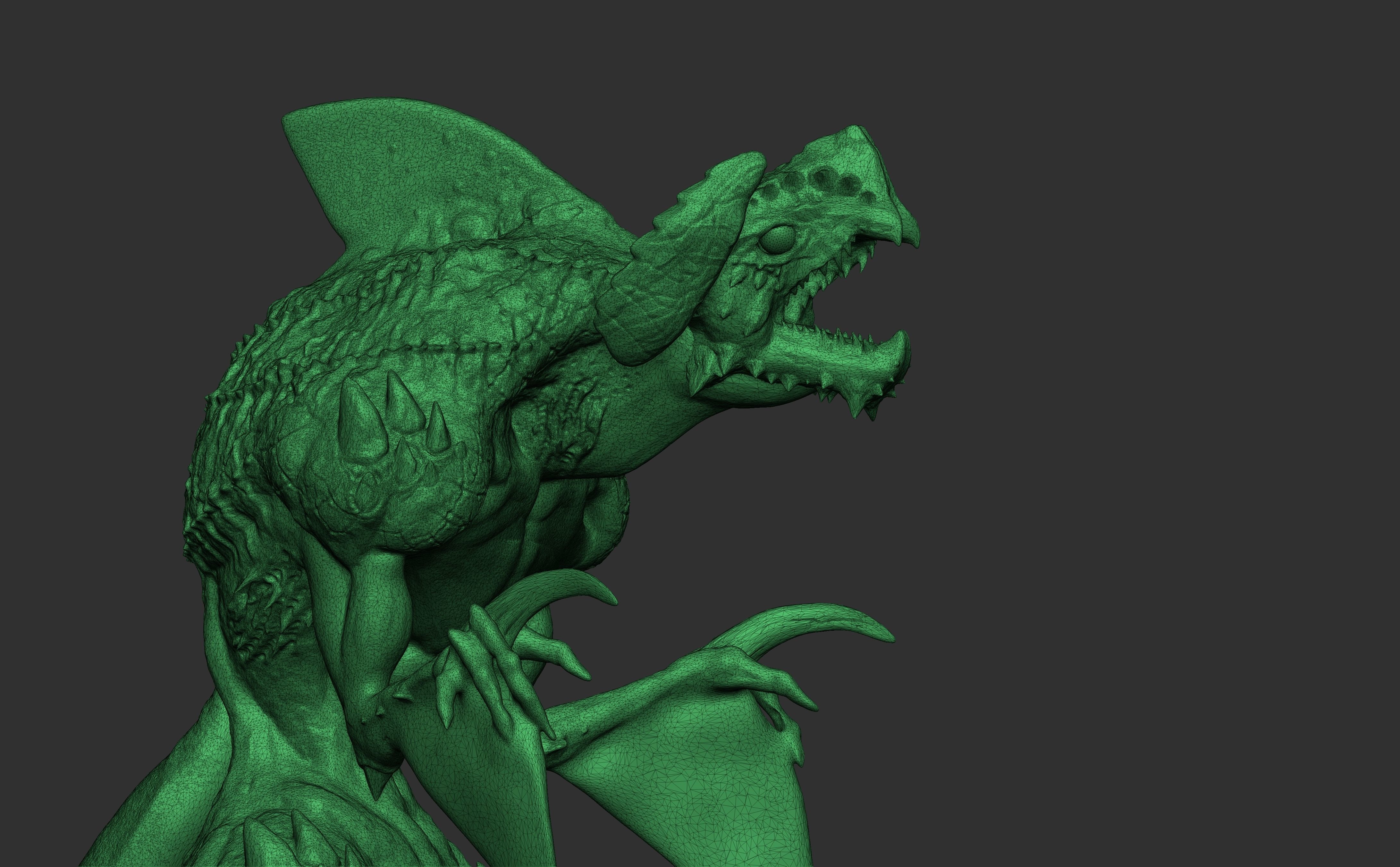 Garchomp - Pokemon - fan Art conccept - evolution 3D model 3D printable ...