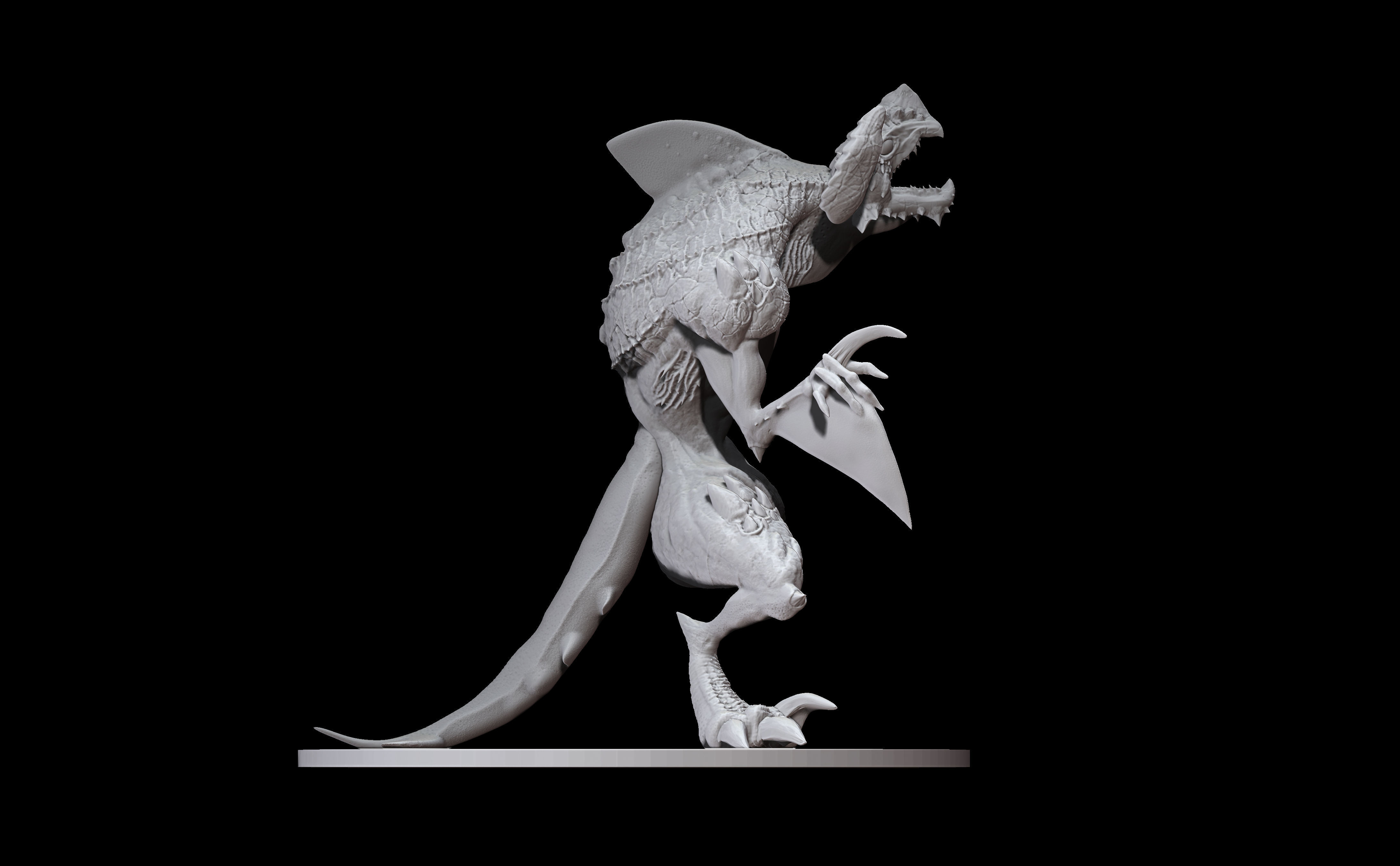 Garchomp - Pokemon - fan Art conccept - evolution 3D model 3D printable ...