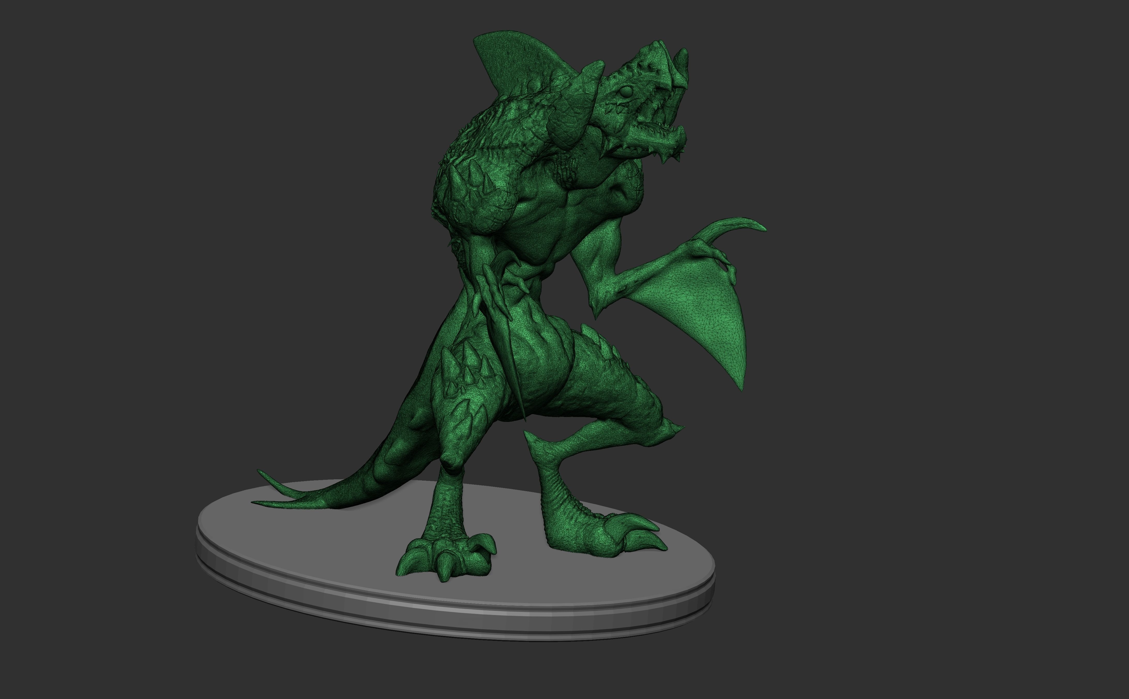 Garchomp - Pokemon - fan Art conccept - evolution 3D model 3D printable ...