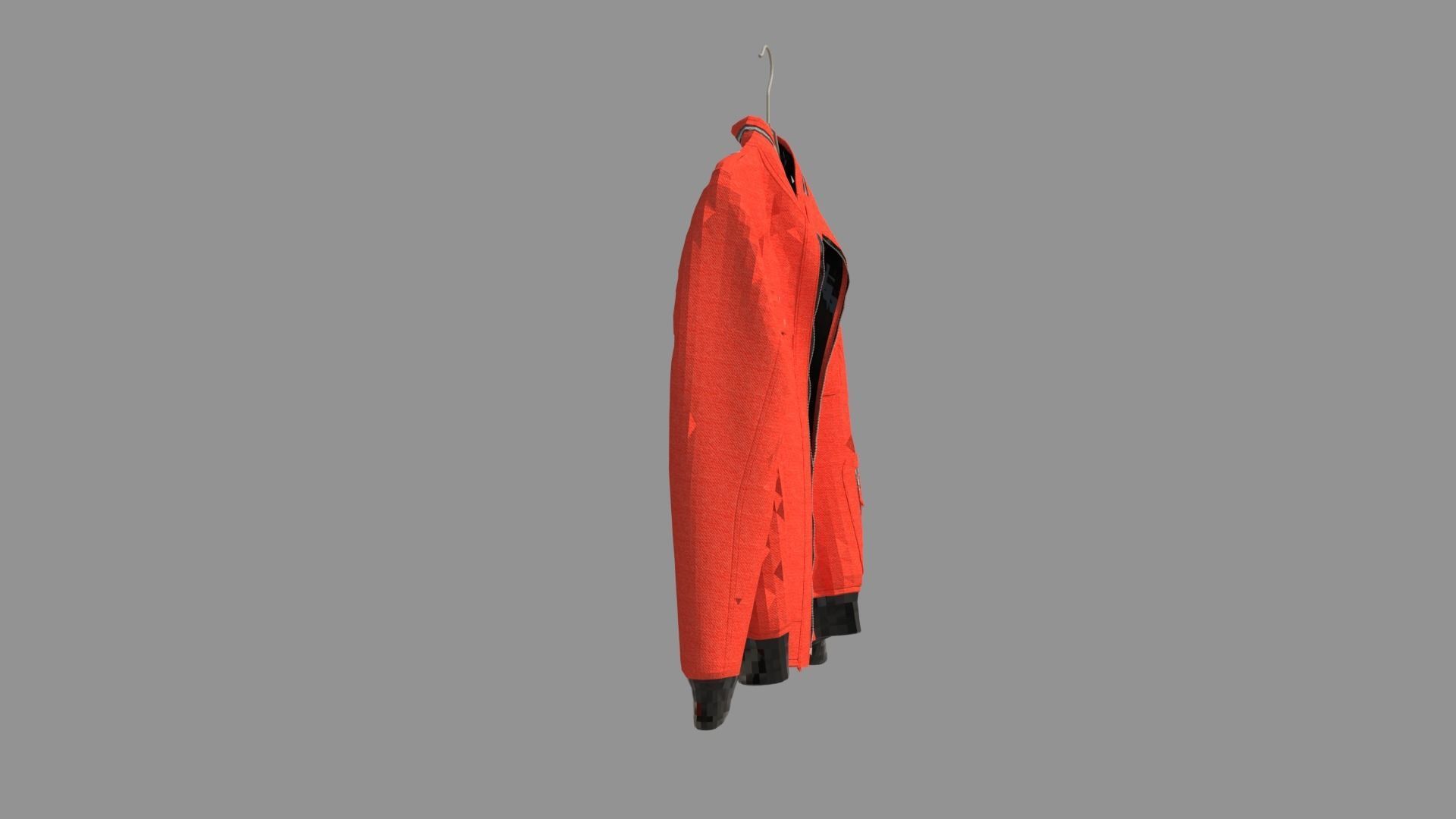 3D model Fashion Men Jacket Red VR / AR / low-poly | CGTrader
