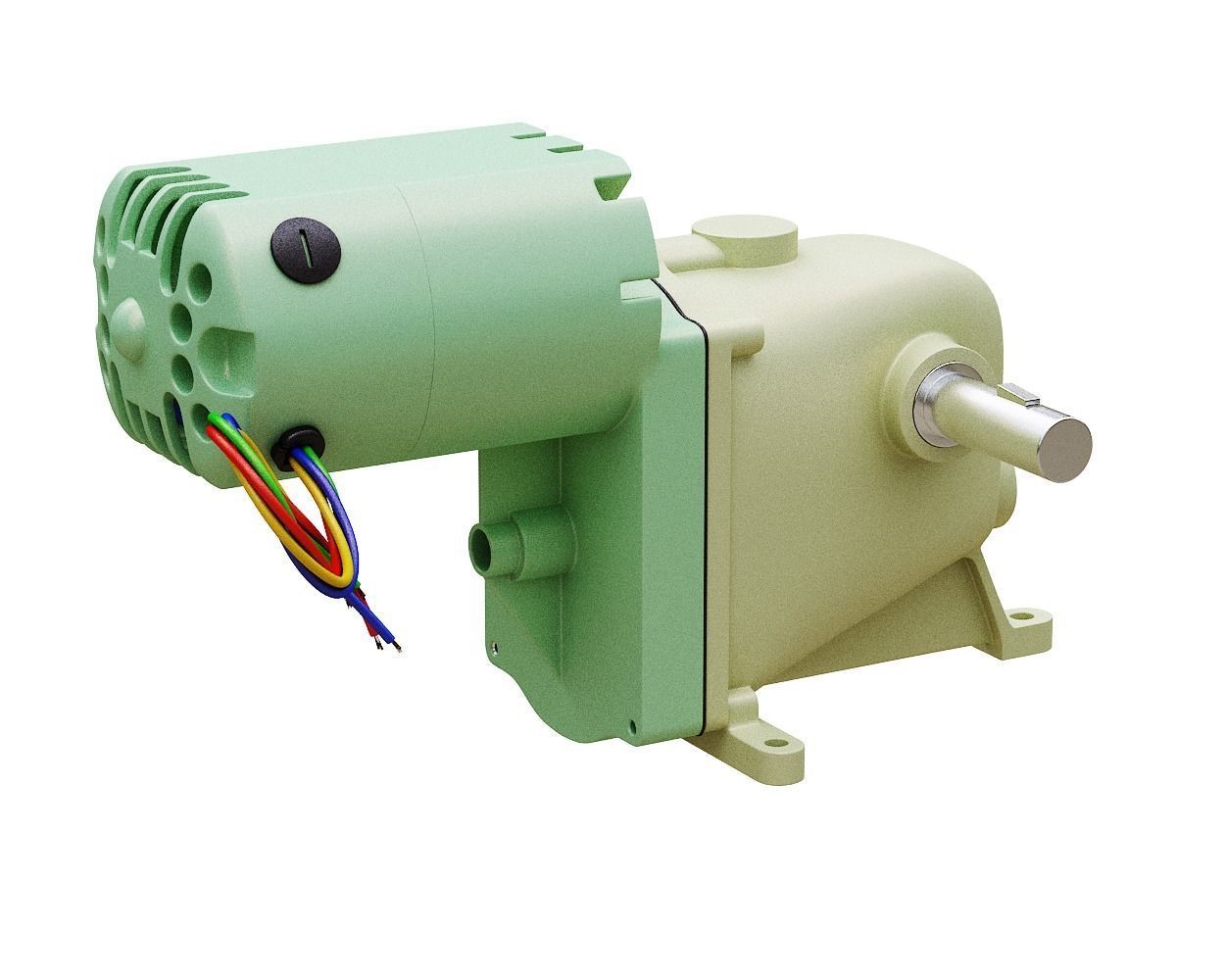 3D model Electric Motor VR / AR / low-poly | CGTrader