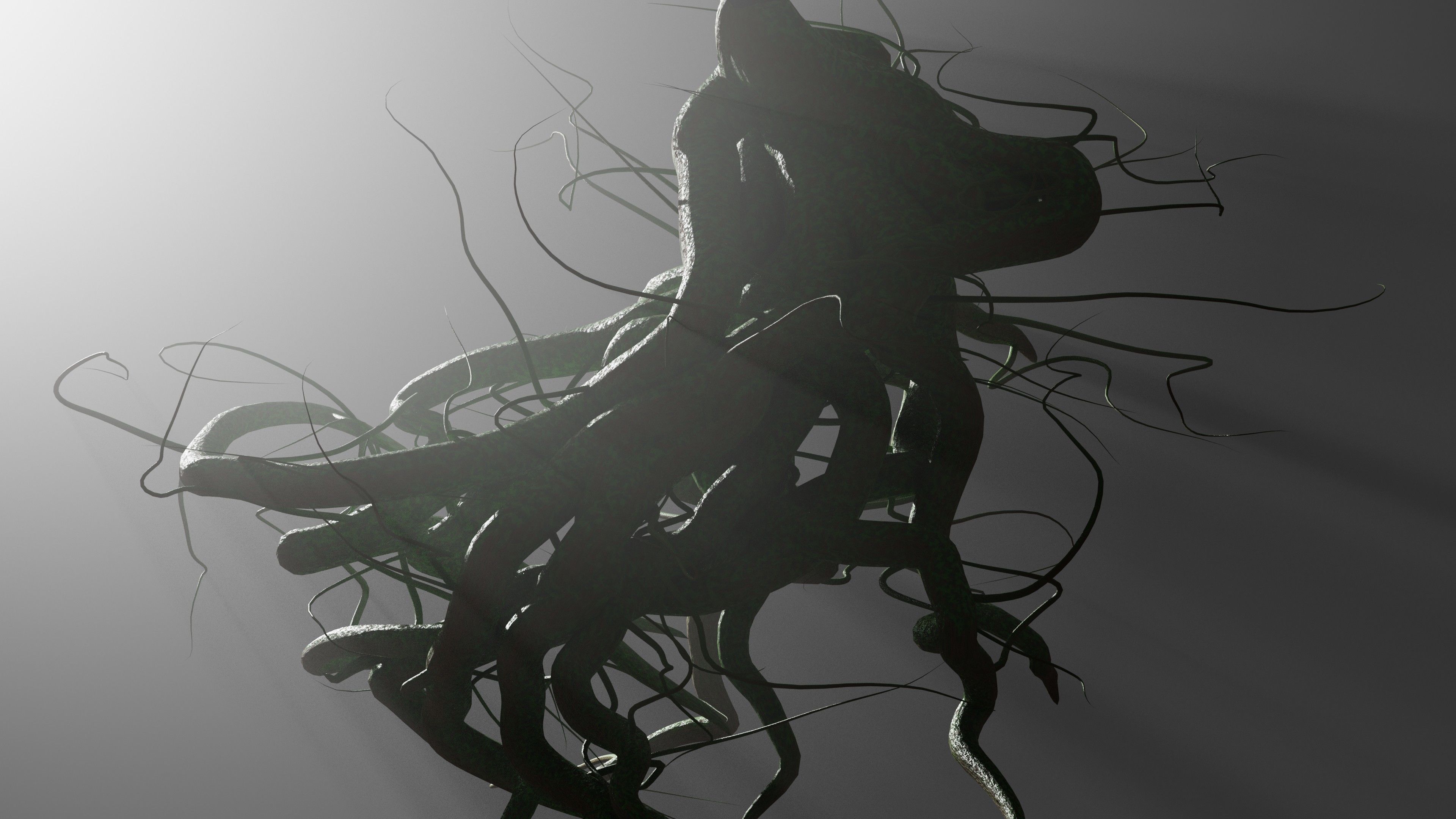 Root generator - Animation Ready - Geometry Nodes 3D model animated ...