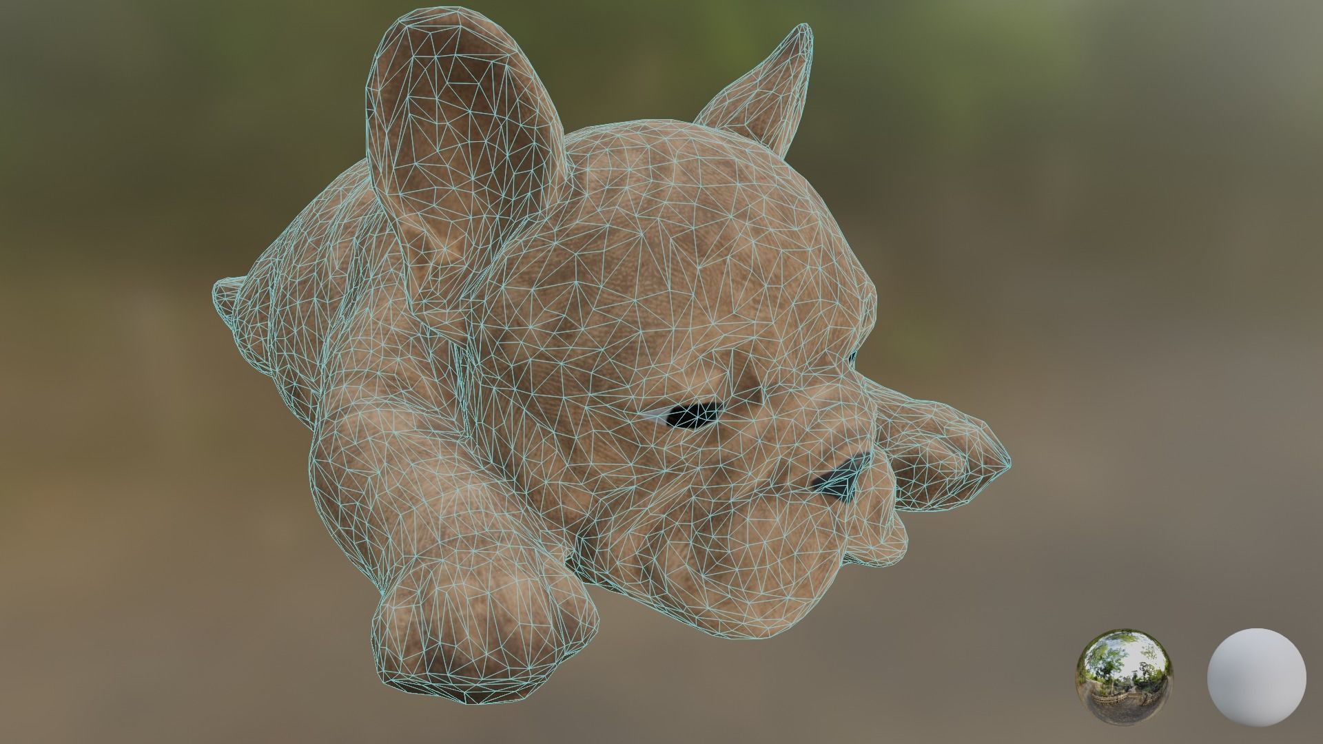 Puppy 01 3D model | CGTrader