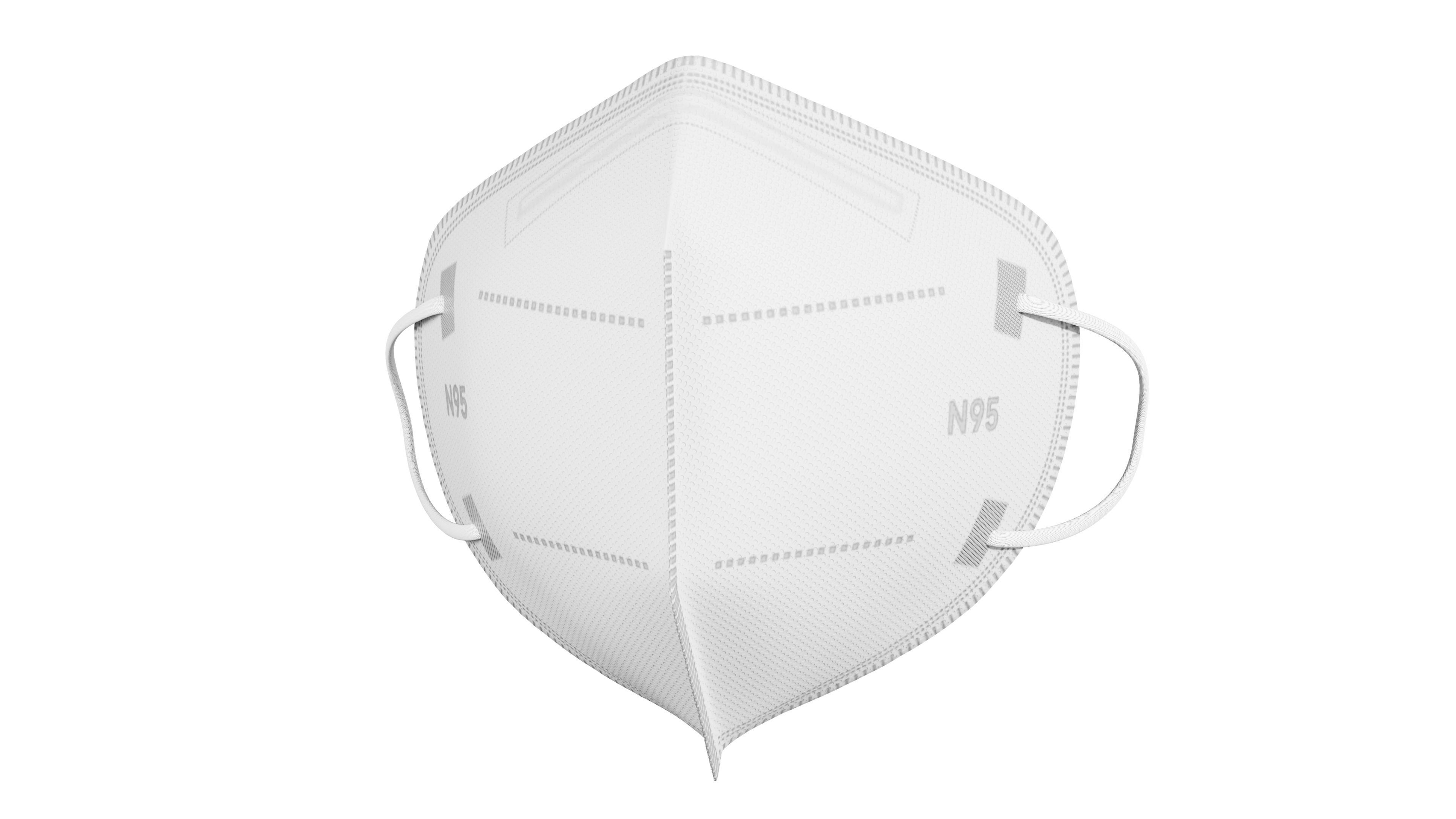 Mask n95 surgical mask With map 3D model | CGTrader