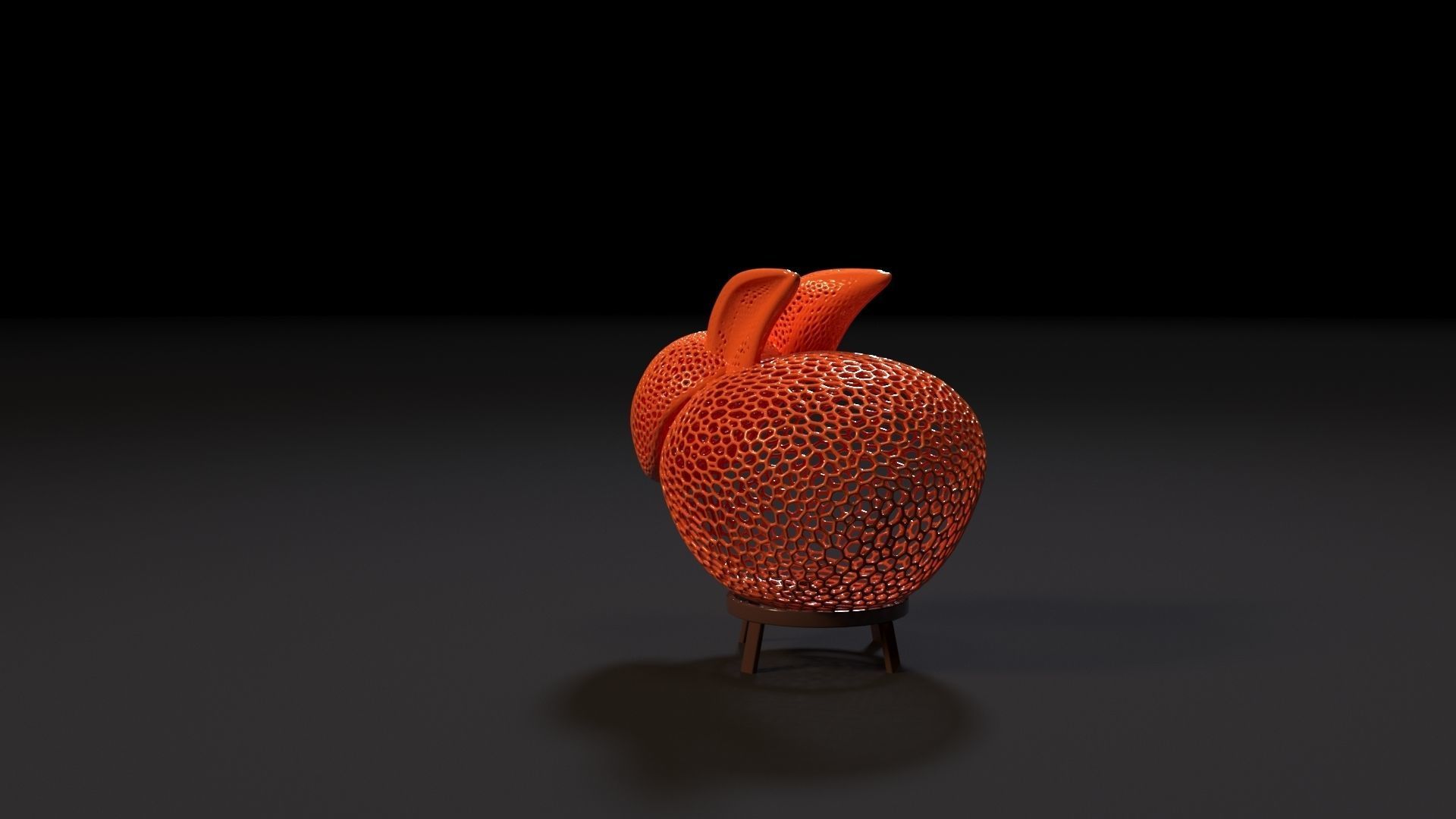 Rabbit on a stand 3D model 3D printable | CGTrader