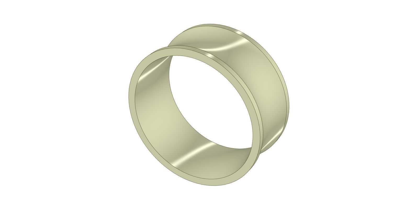 Mens Band 023 3D model 3D printable | CGTrader