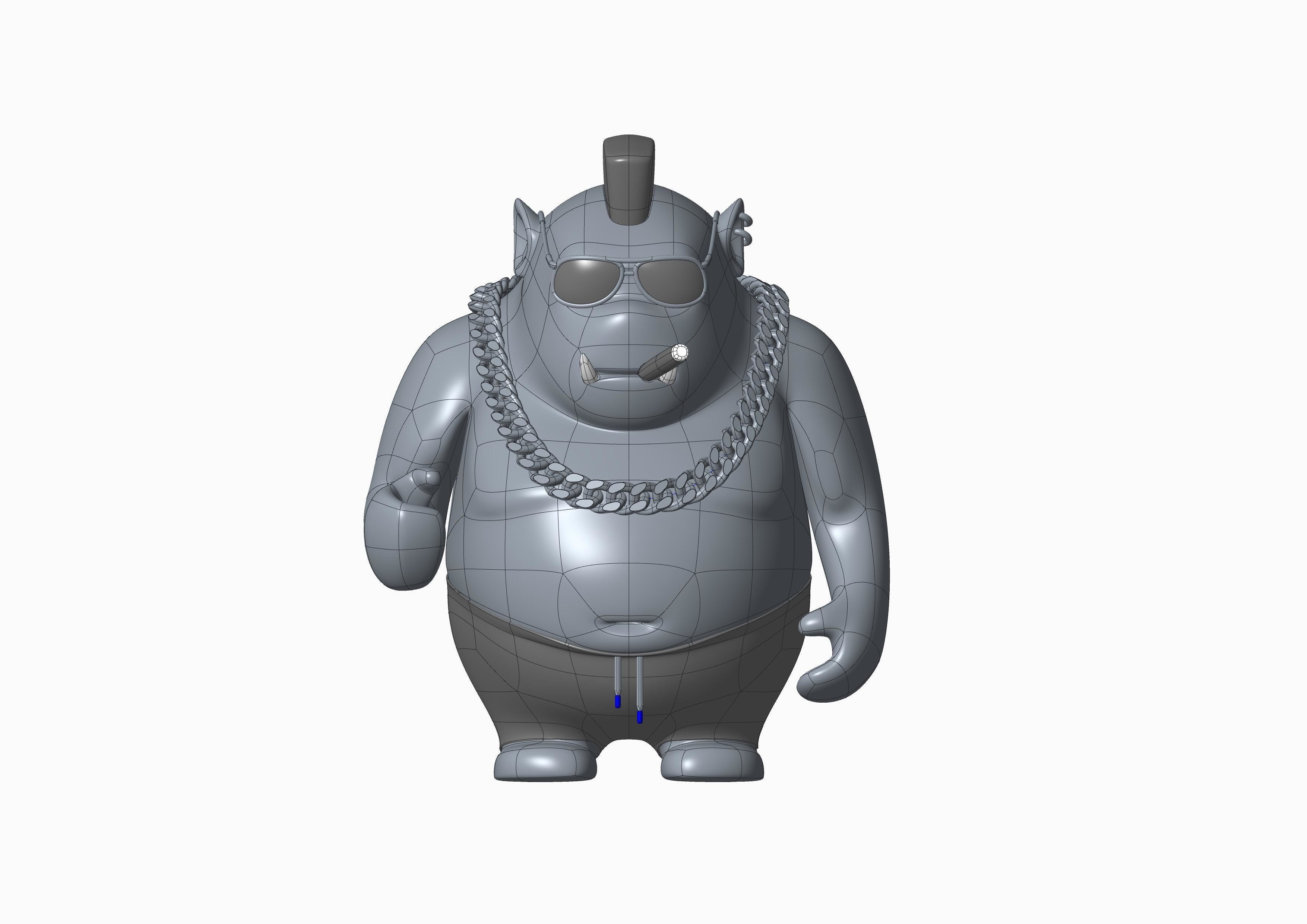 Beast Boss 3D model 3D printable | CGTrader