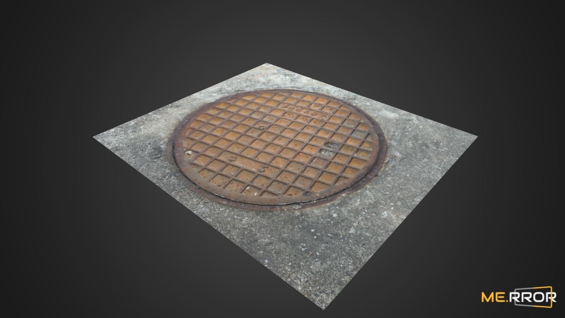 3D model Game Ready Manhole Cover 1 VR / AR / low-poly | CGTrader