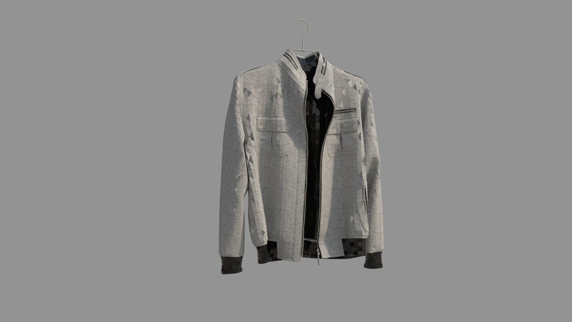 3D model Fashion Jacket VR / AR / low-poly | CGTrader