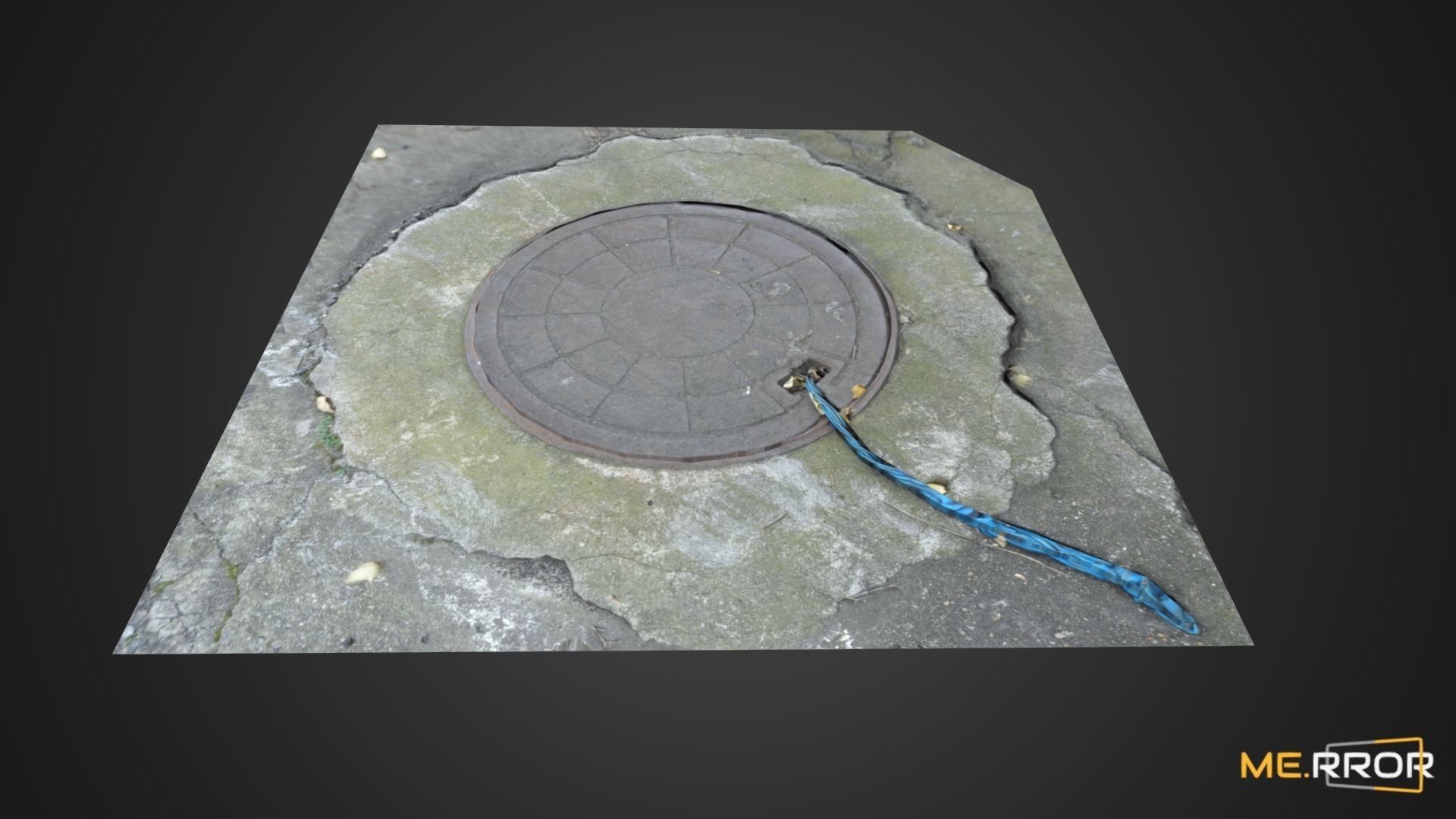 3D model Game Ready Manhole Cover 4 VR / AR / low-poly | CGTrader