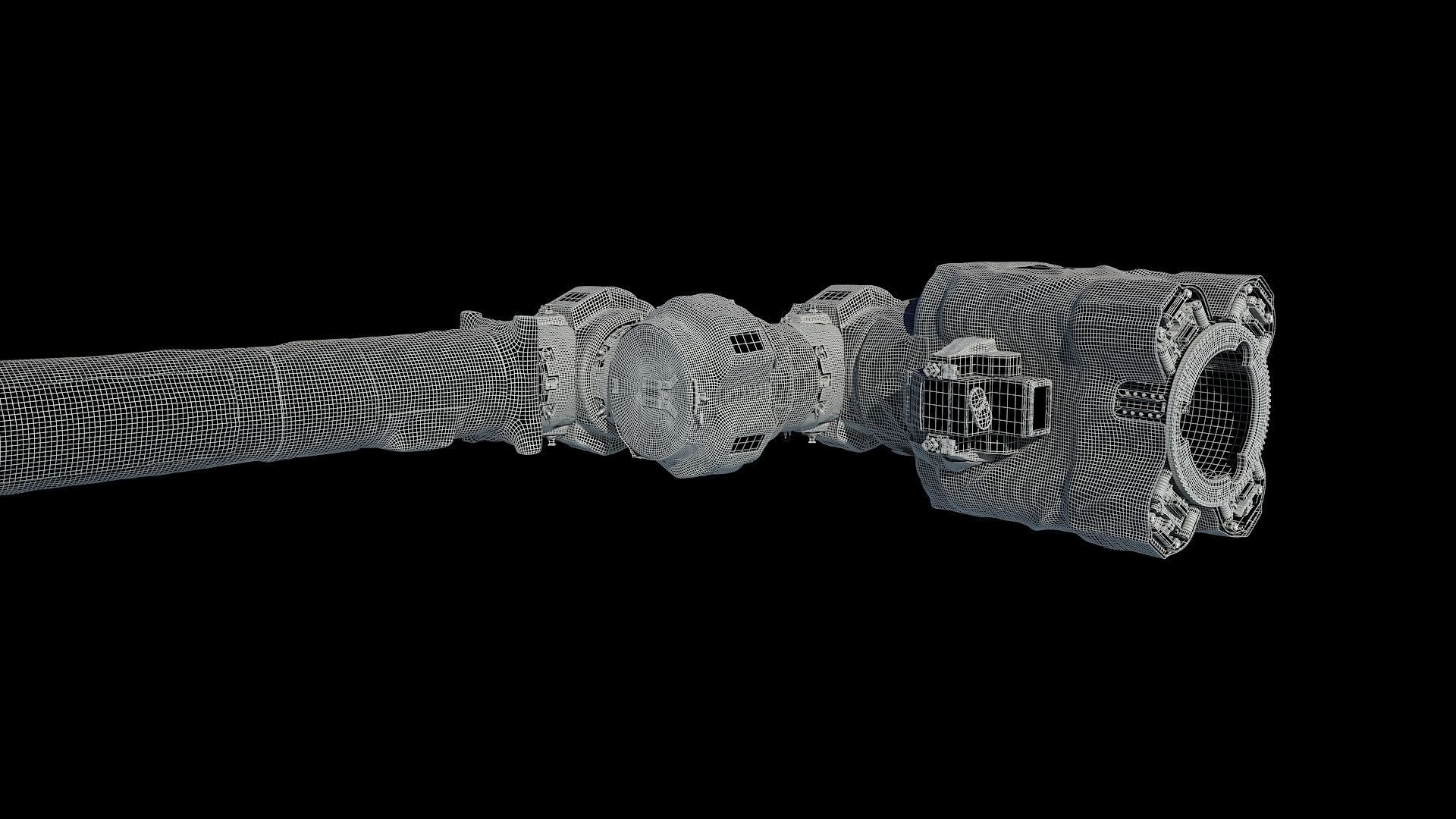 High quality 3D model ISS Canadarm 3D model | CGTrader