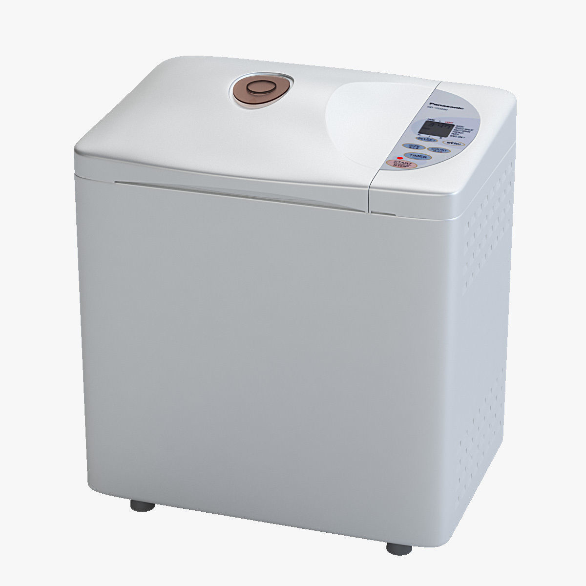 Panasonic Automatic Bread Maker With Yeast Dispenser Sd Yd250 3D model | CGTrader