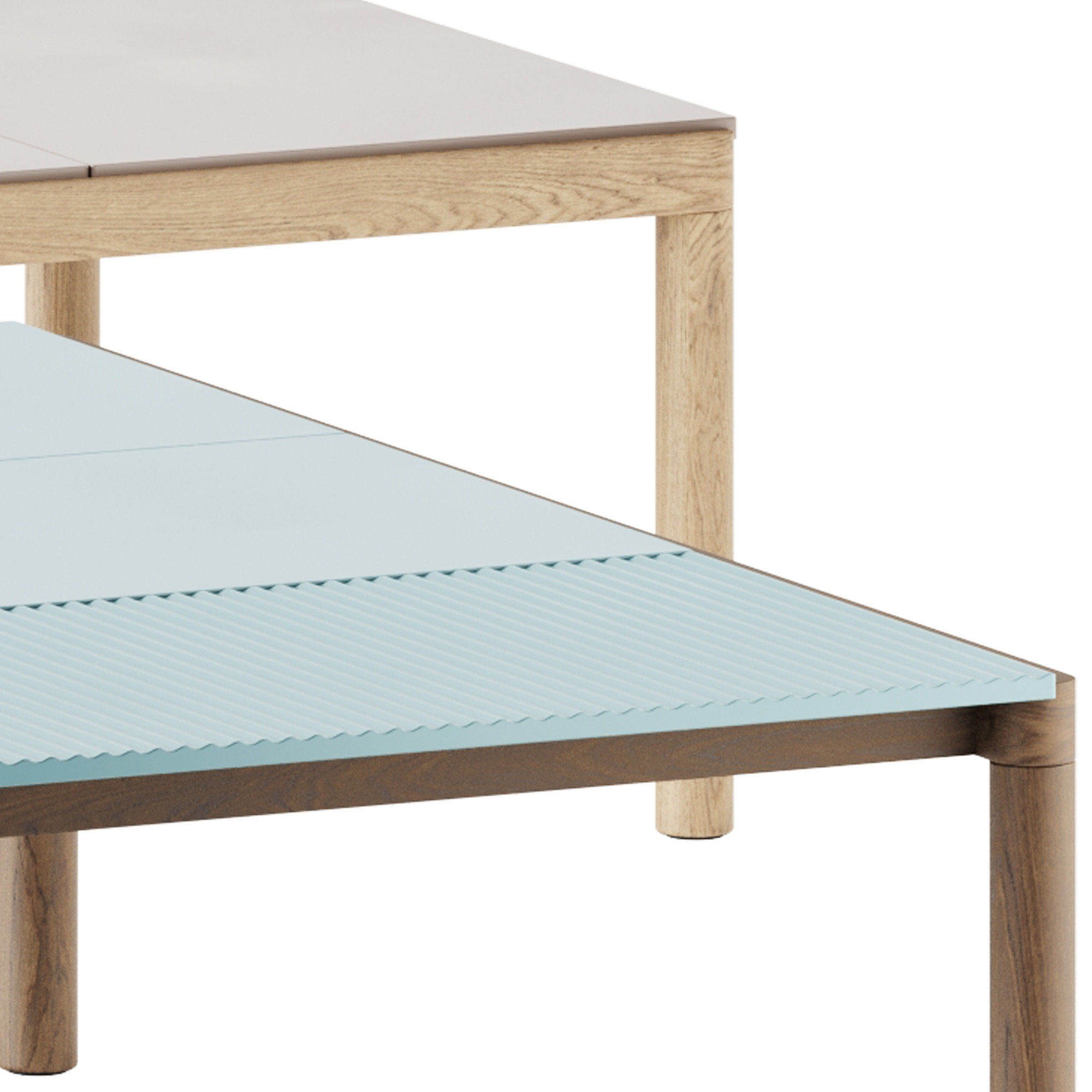 Muuto Couple Coffee Table 3 Tiles 3D model | CGTrader