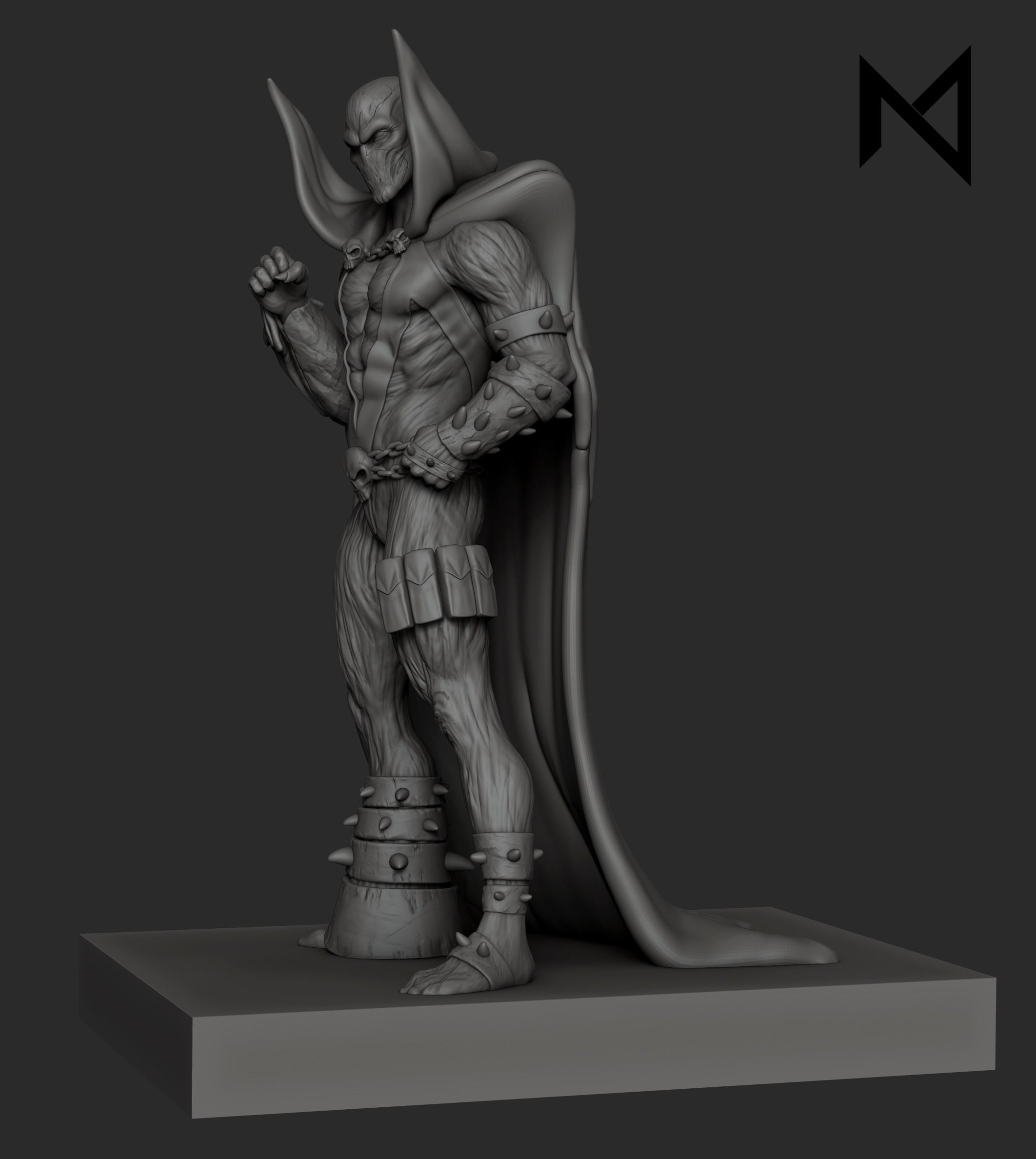 Spawn Sculpture 3D model 3D printable | CGTrader