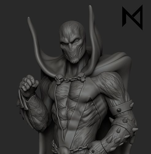 Spawn Sculpture 3D model 3D printable | CGTrader