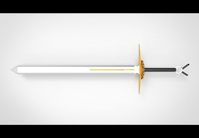 Sword type L 3D model | CGTrader