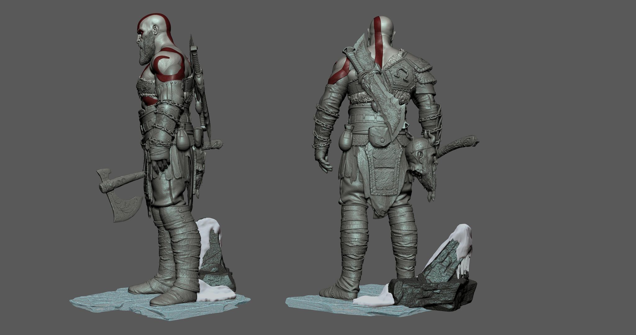 Kratos 3D model 3D printable | CGTrader