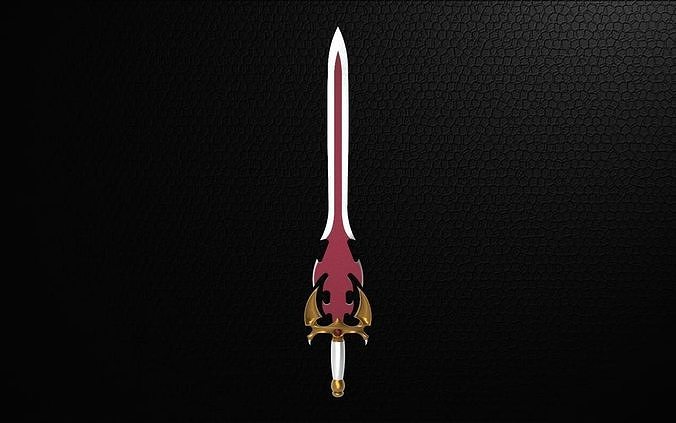 Sword type M 3D model | CGTrader
