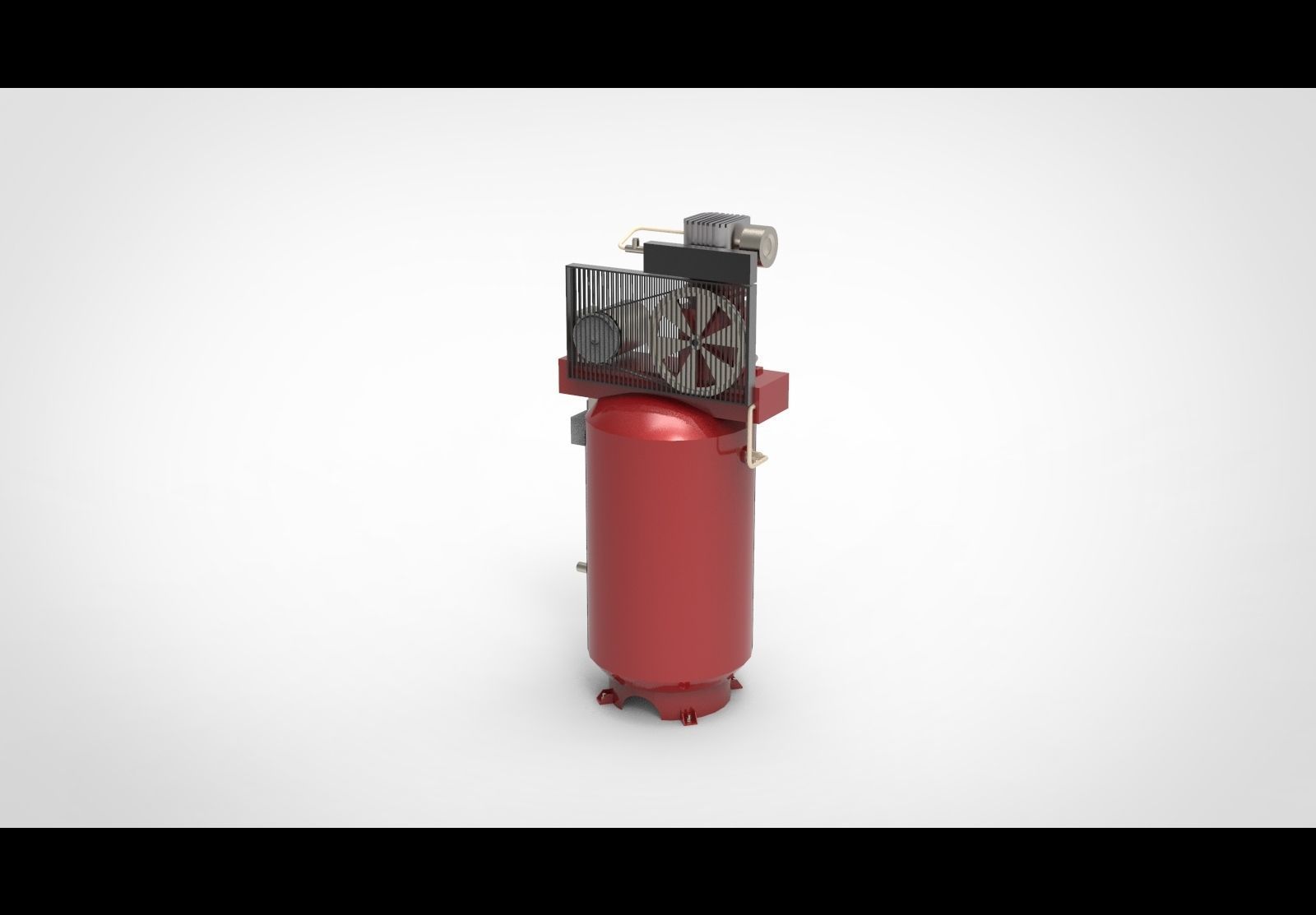 Air compressor type B 3D model | CGTrader