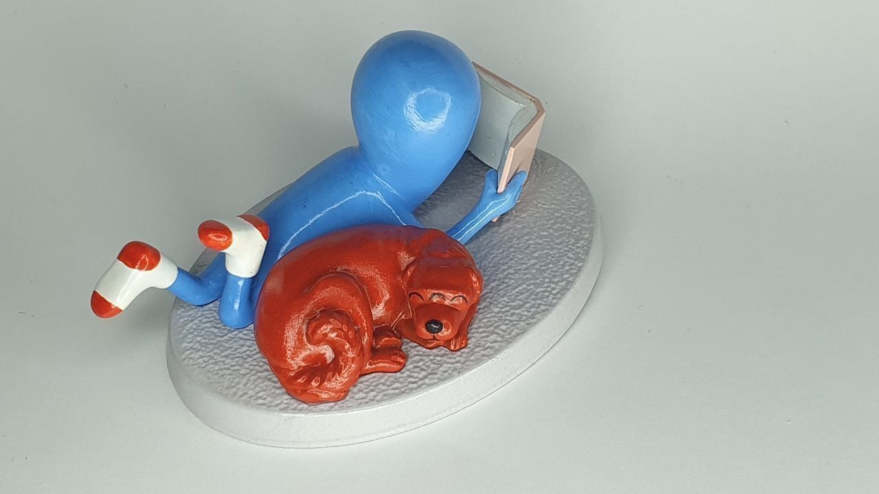 Strange Planet Creatures and Narratives Figure F3 3D model 3D printable ...