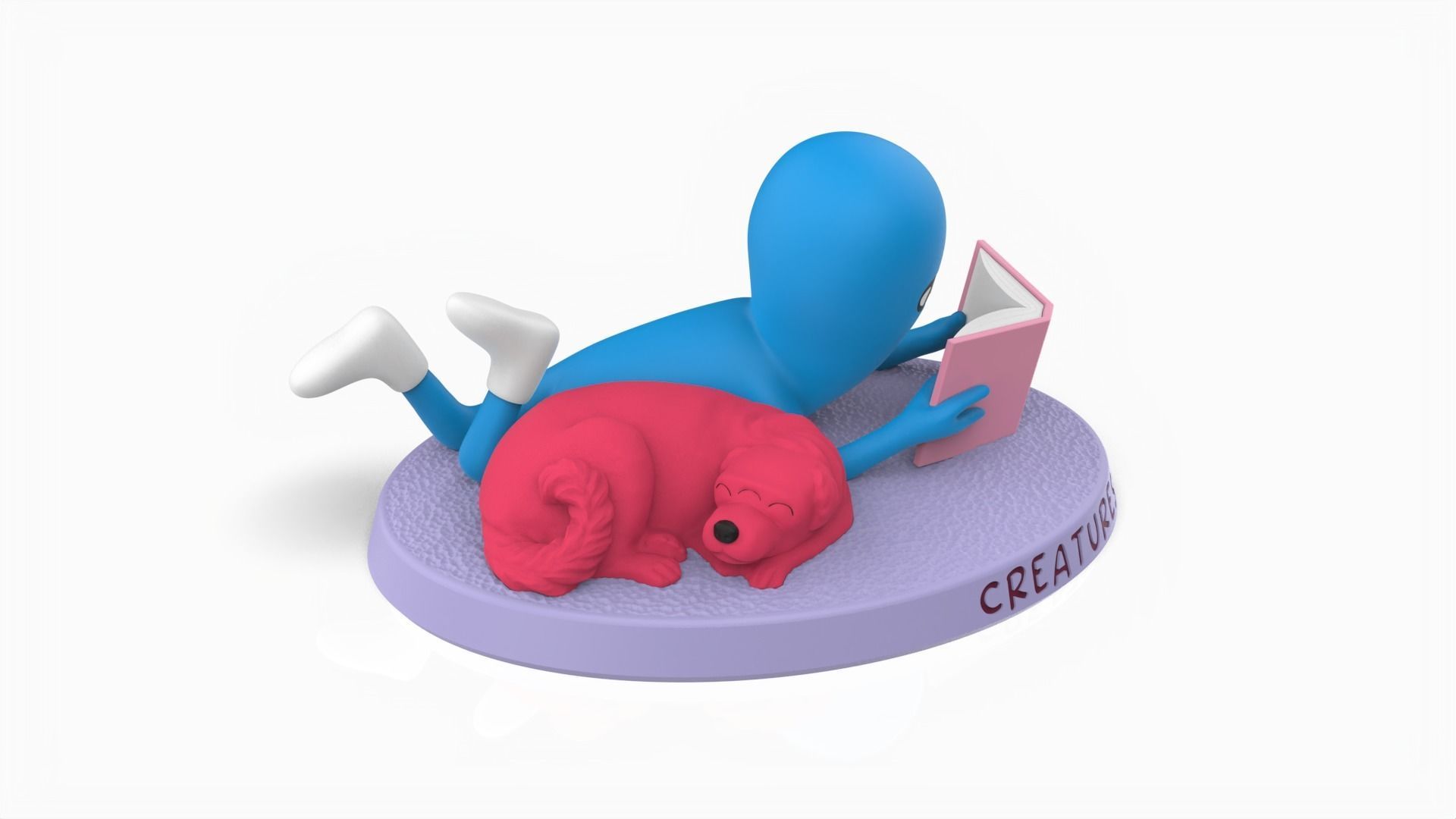 Strange Planet Creatures and Narratives Figure F3 3D model 3D printable ...