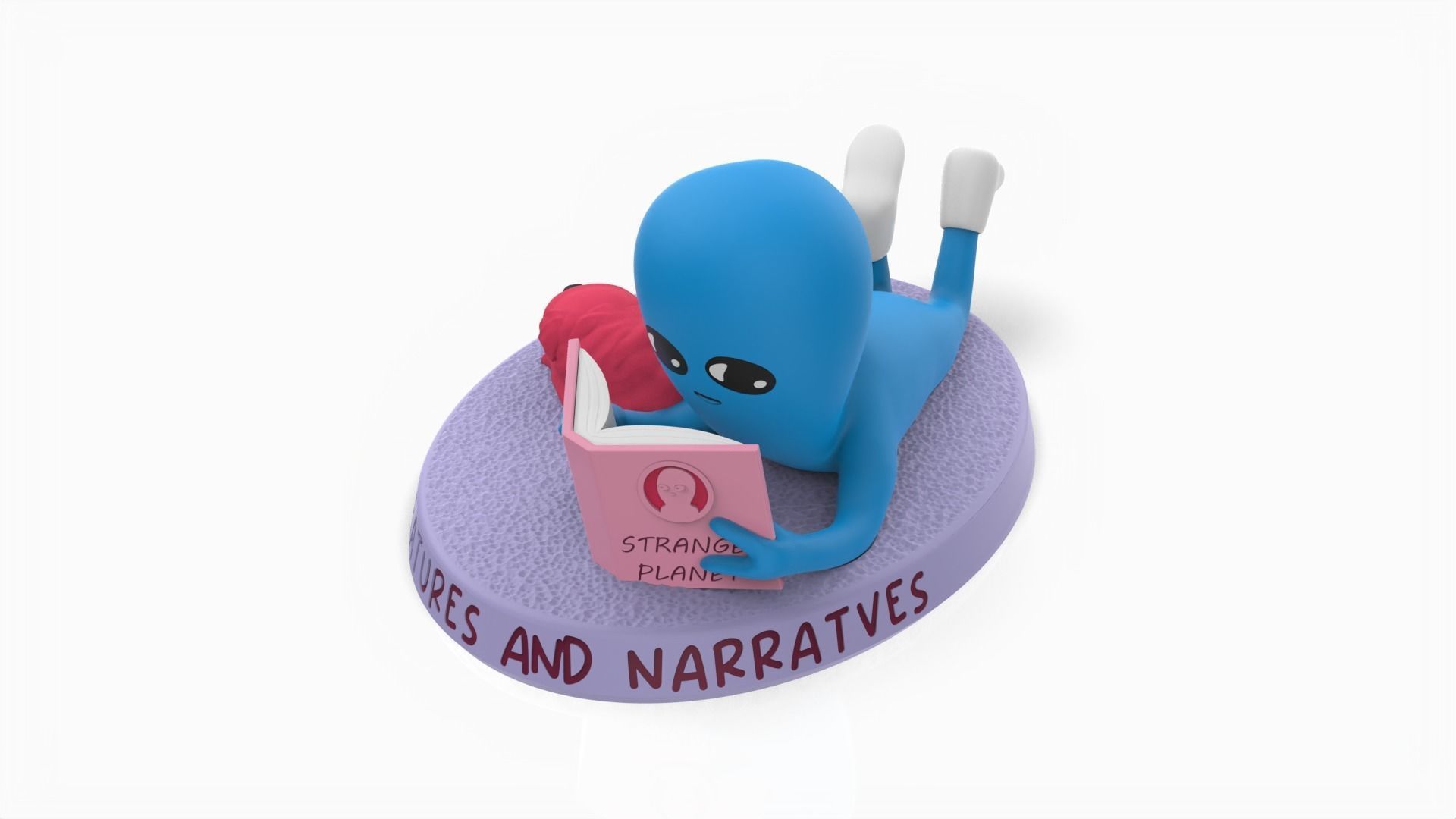 Strange Planet Creatures and Narratives Figure F3 3D model 3D printable ...