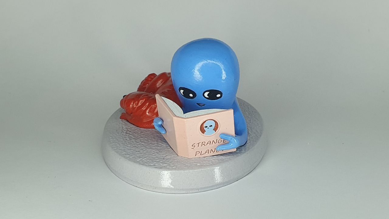 Strange Planet Creatures and Narratives Figure F3 3D model 3D printable ...